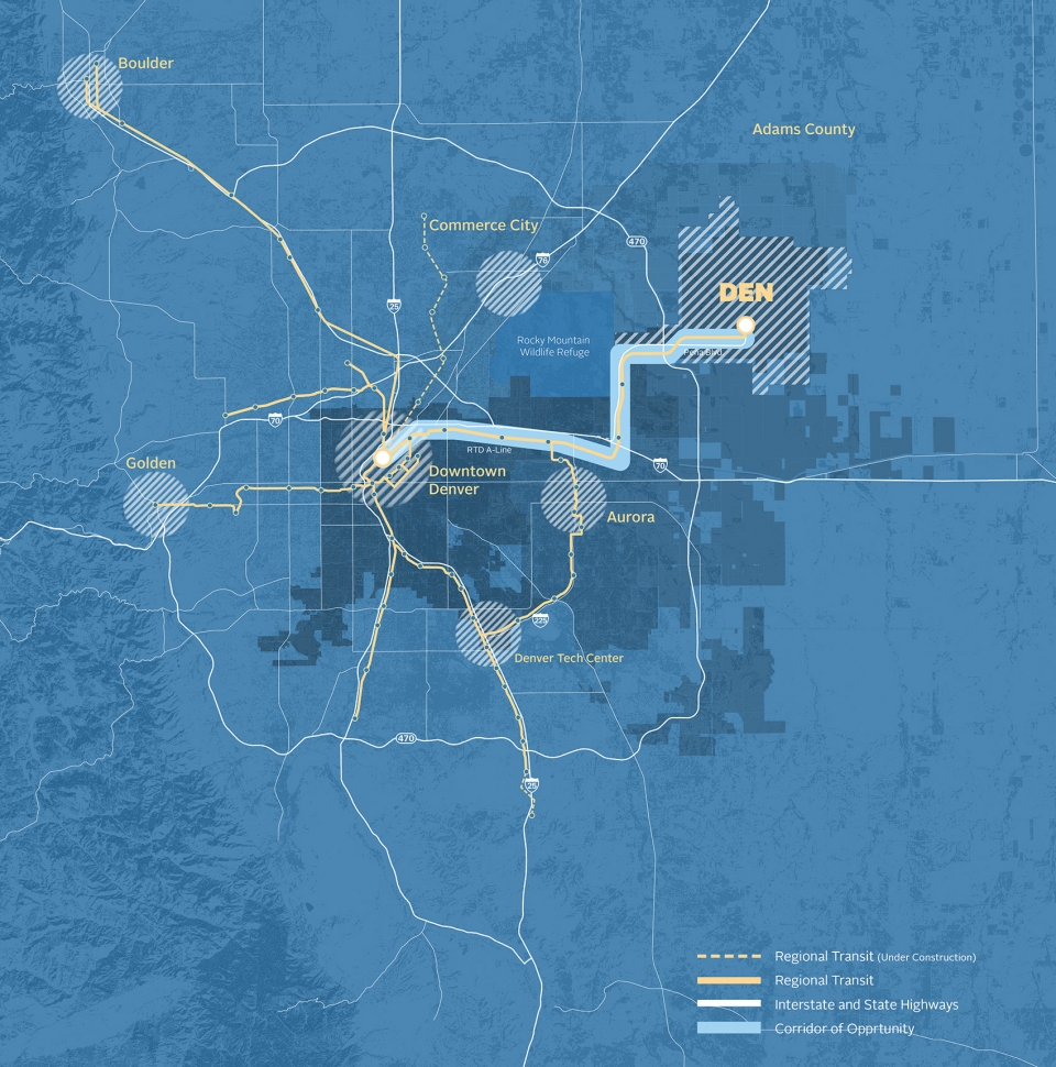 Denver International Airport Strategic Development Plan by Sasaki - 谷德设计网