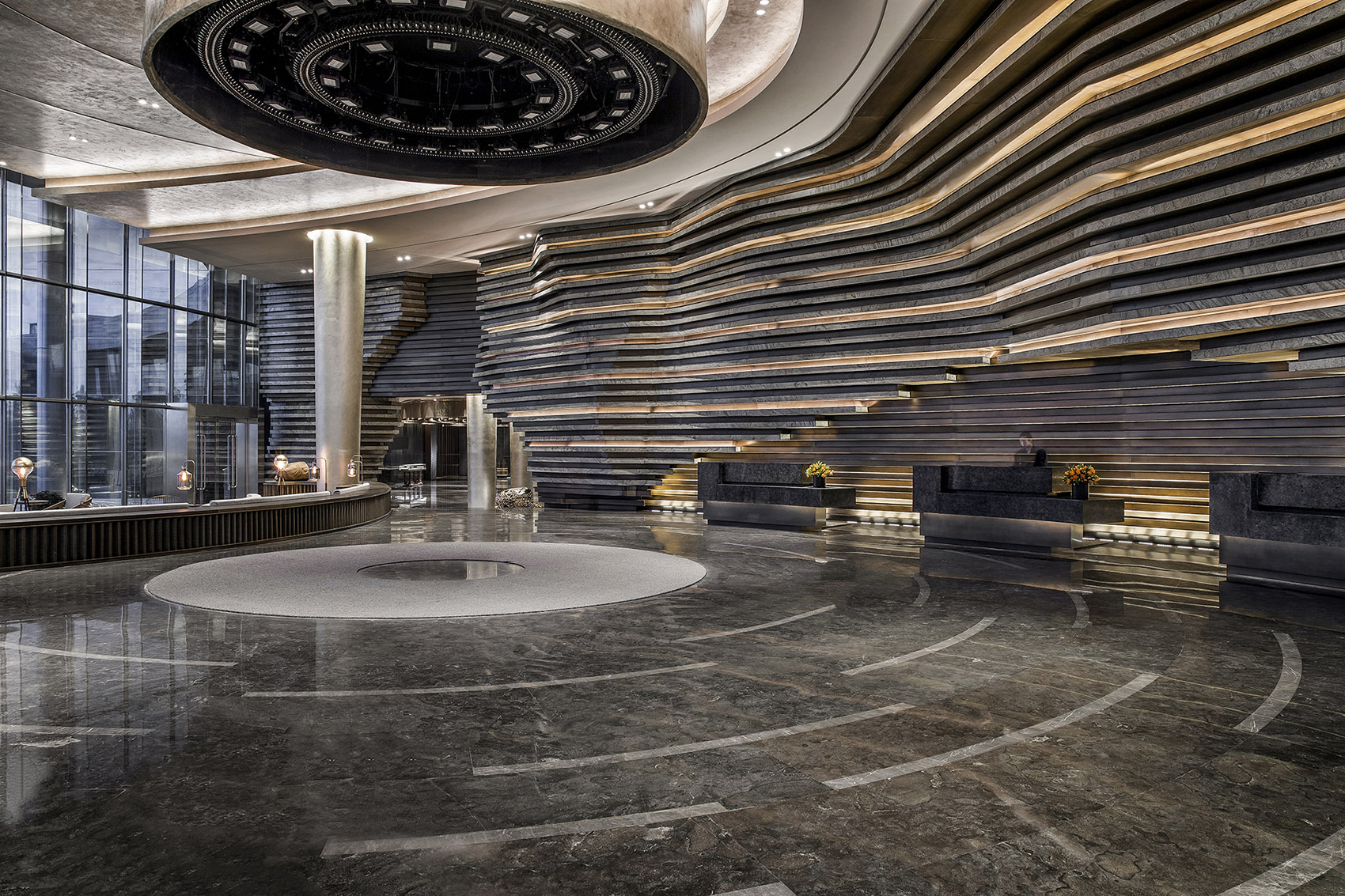 Interior Design of InterContinental Shanghai Wonderland Hotel by CCD ...
