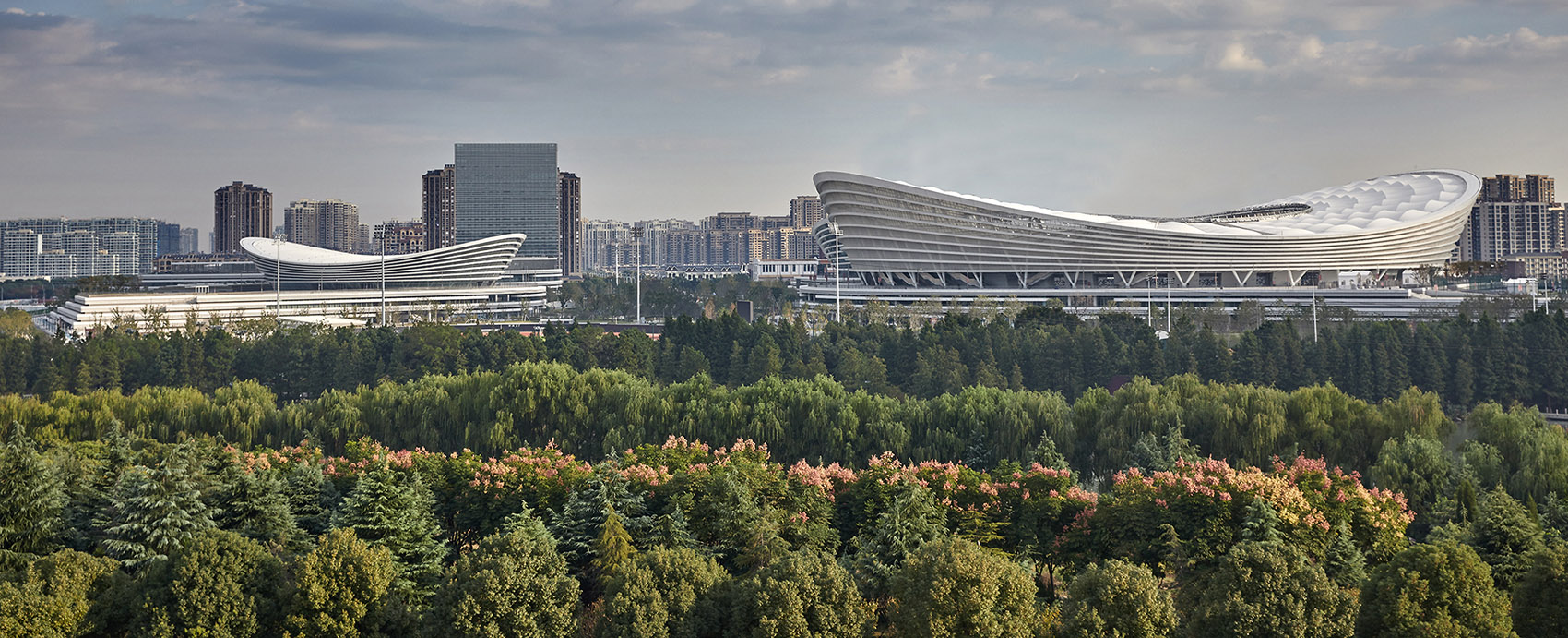 Olympic Sports Center in Suzhou, China by gmp - 谷德设计网