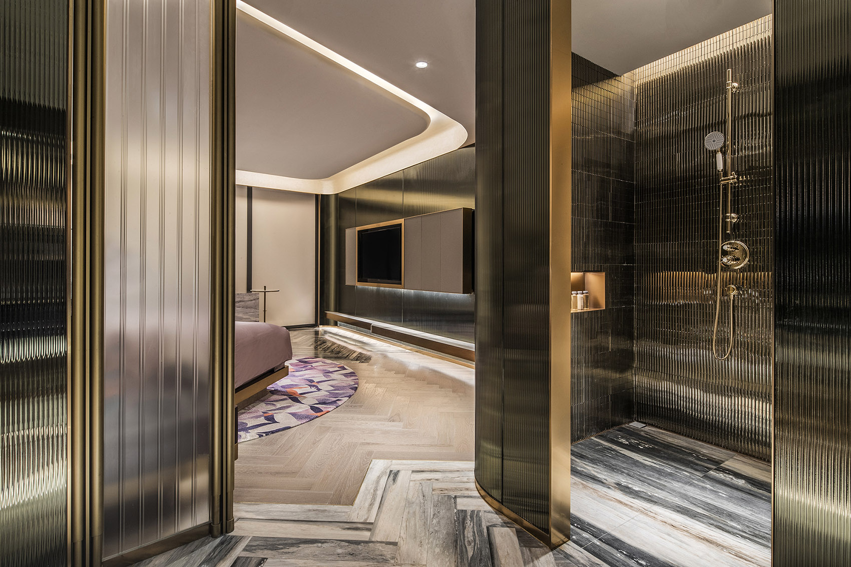 Interior Design of InterContinental Shanghai Wonderland Hotel by CCD ...