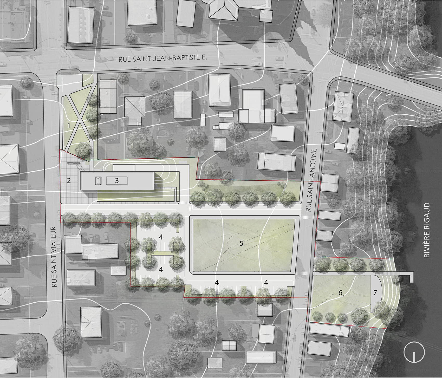 Rigaud City Hall by Affleck de la Riva architects - 谷德设计网