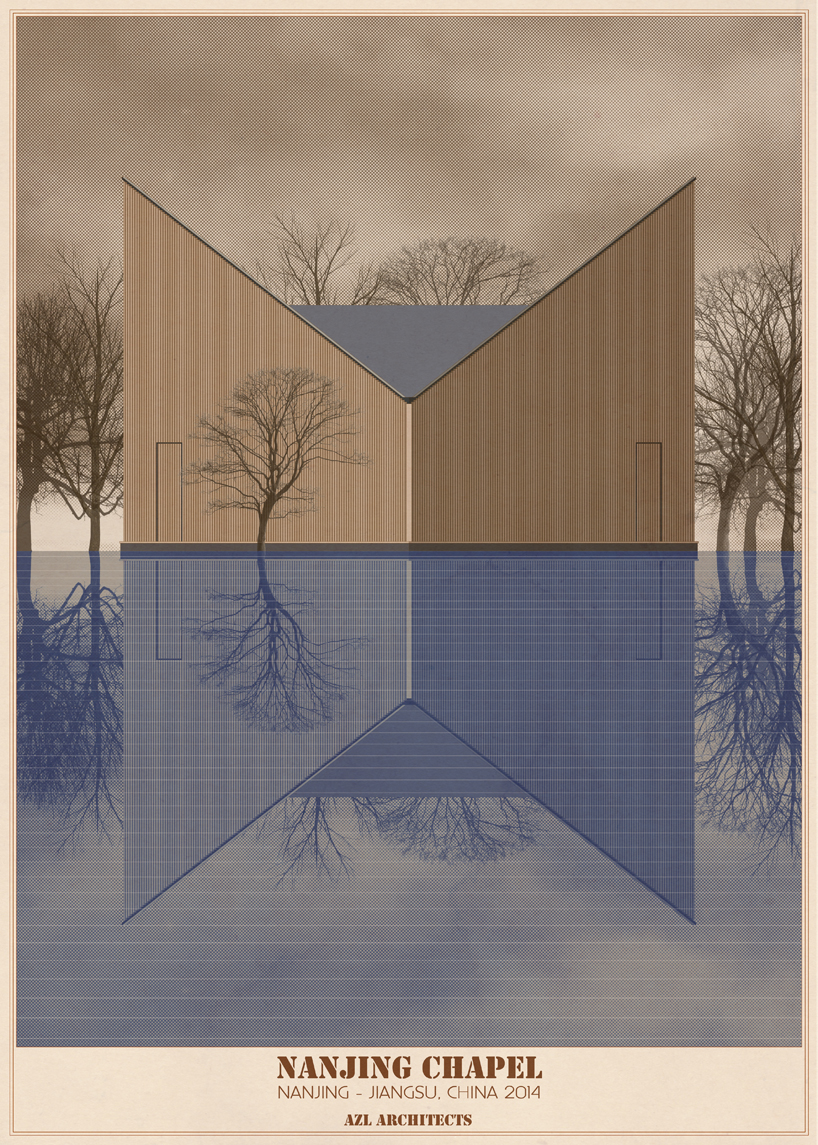Sacred Spaces Illustration by André Chiote - 谷德设计网