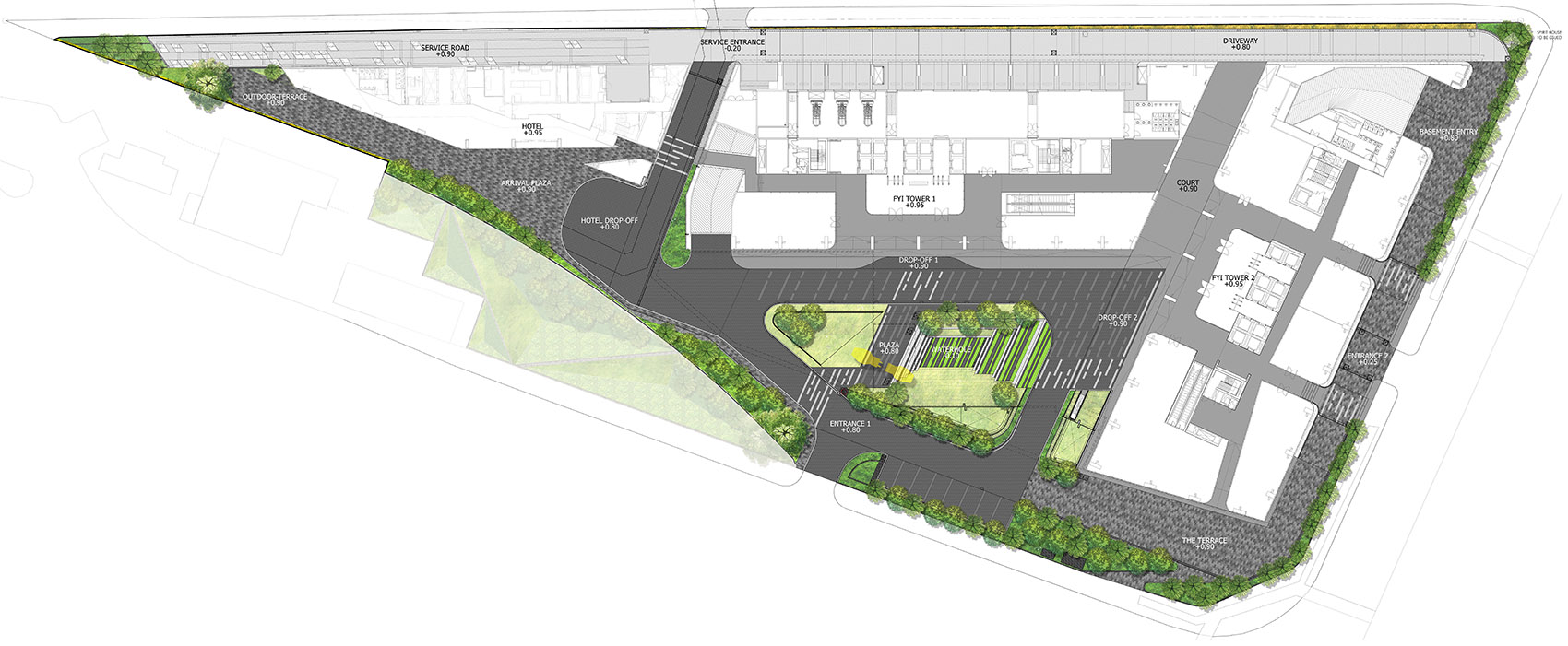 Landscape Design of FYI Center by Shma - 谷德设计网