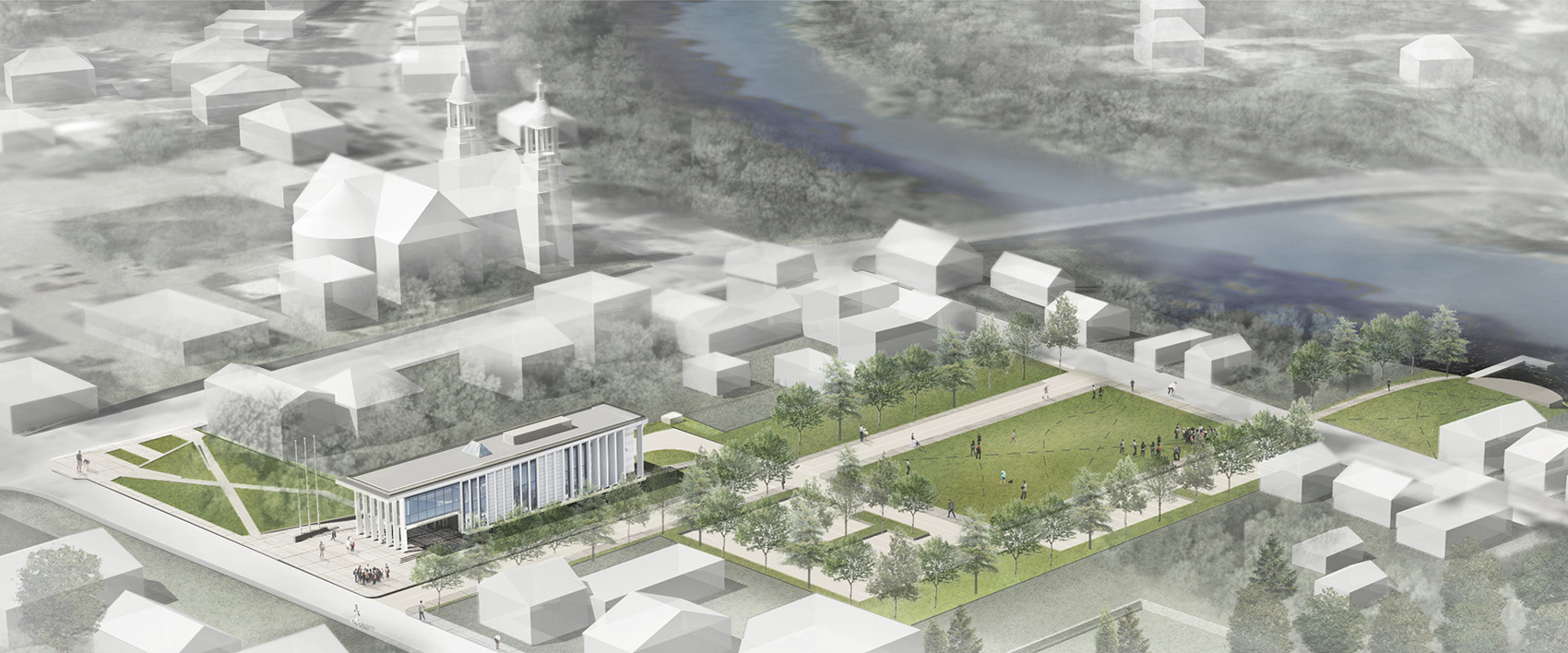 Rigaud City Hall by Affleck de la Riva architects - 谷德设计网