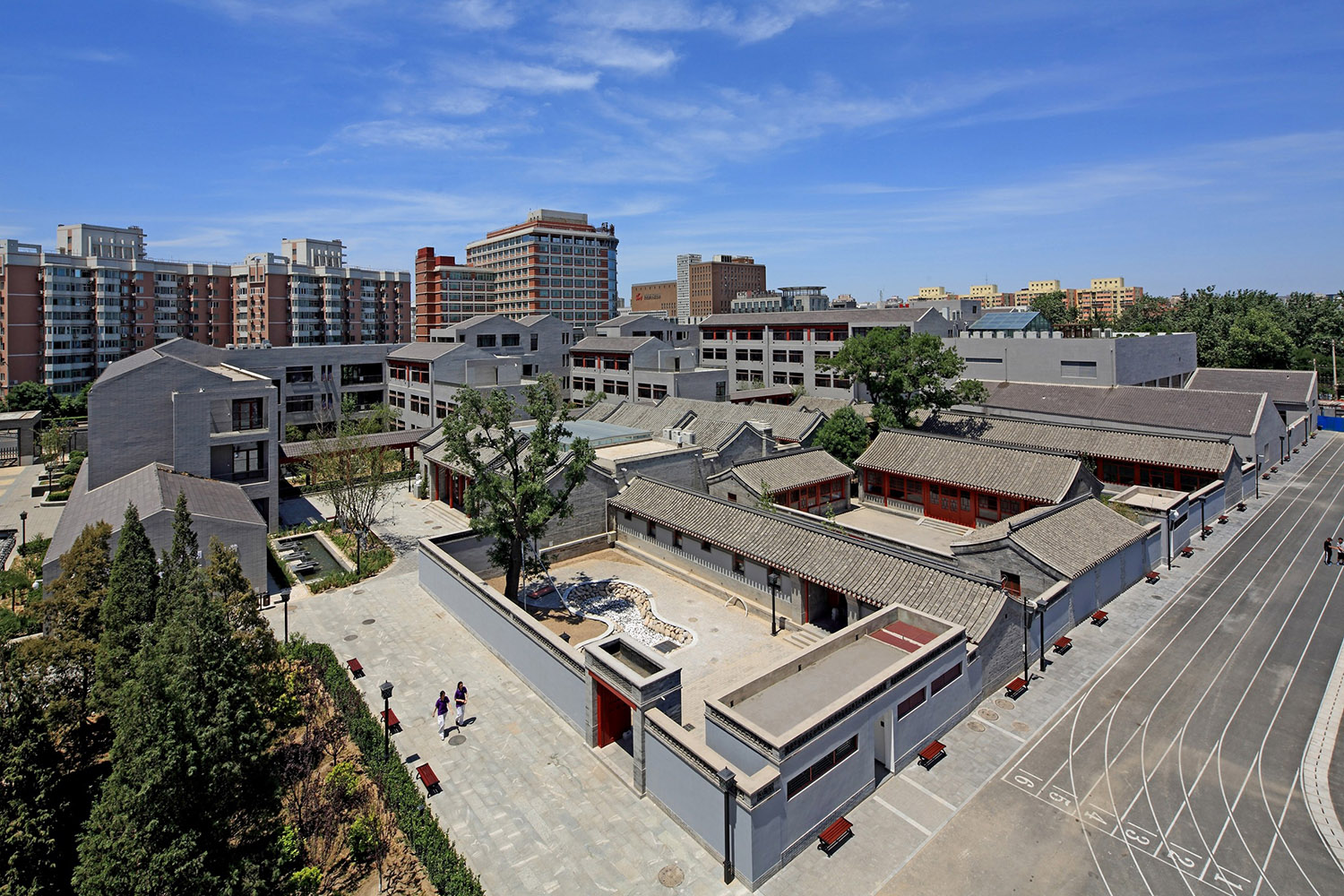 New Campus of Beijing No.35 High School, China by CADRI-Education ...