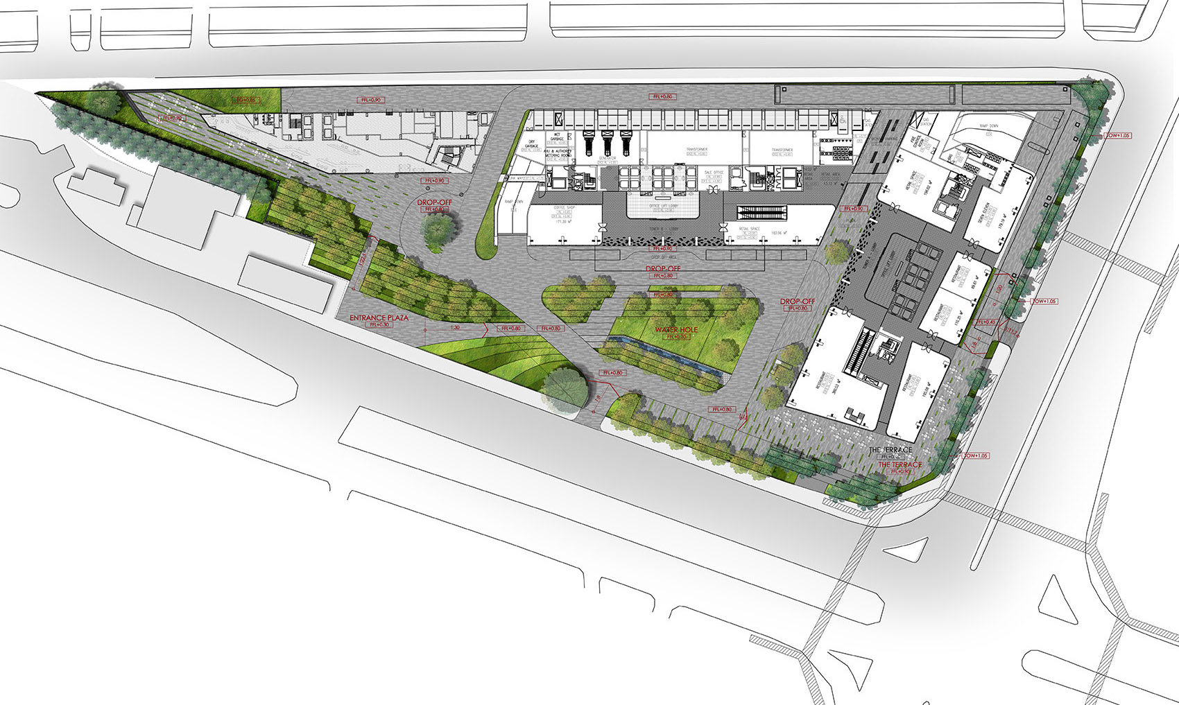Landscape Design of FYI Center by Shma - 谷德设计网