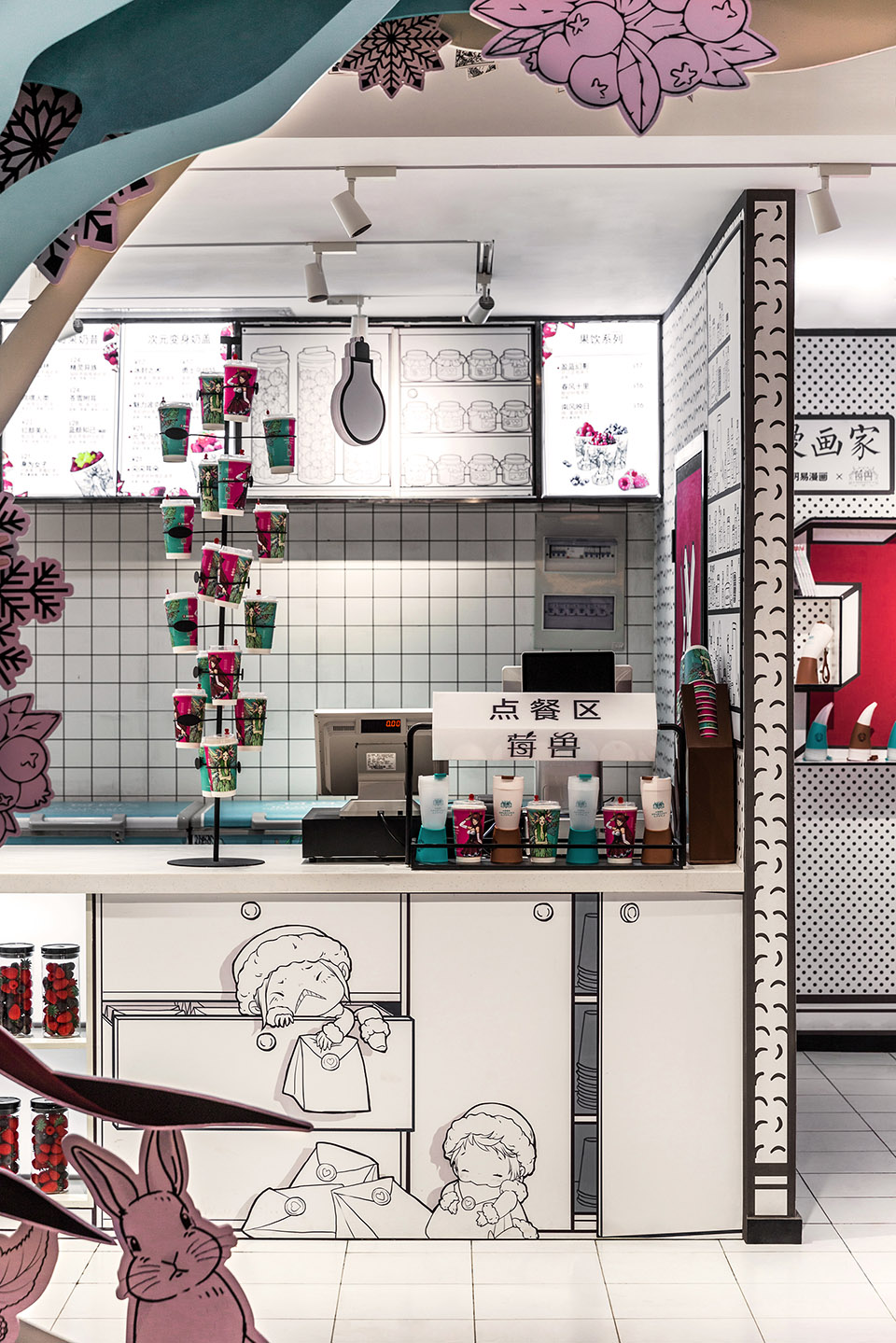 Cartoonist – The First Cartoon Theme Experience Store in Hangzhou, China by Hello Design Studio ...