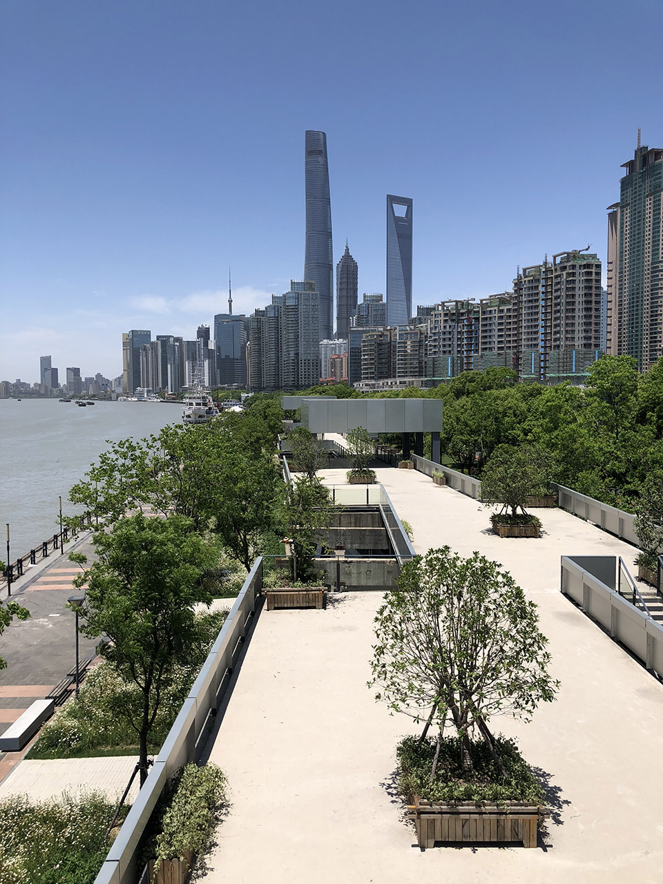 Shanghai MOMA Museum Waterfront Park, China by YIYU design - 谷德设计网