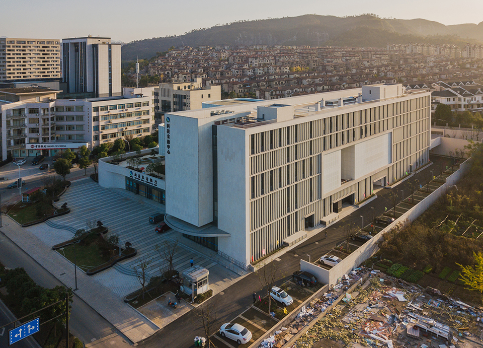 Xinchang Rural Commercial bank, China by A&S Architectural Design and ...