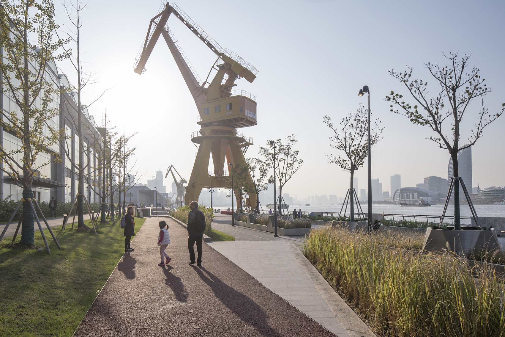 Huangpu River East Bund Riverfront Open Space Design, China by Atelier ...