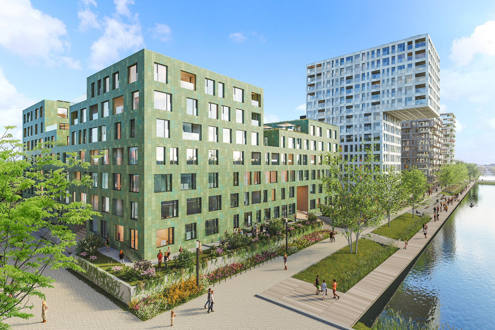 Westerpark West by MVRDV - 谷德设计网