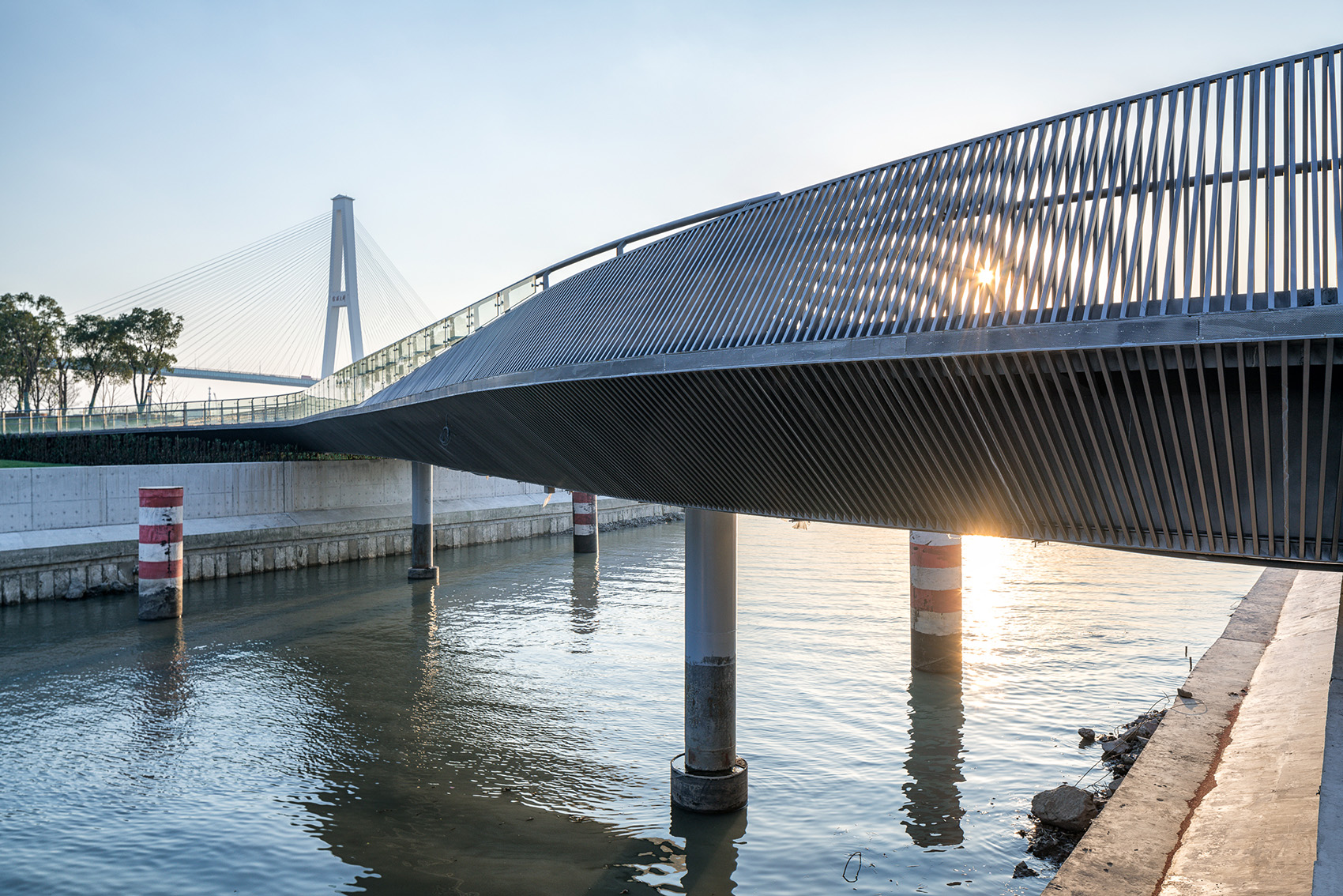 North Sanlin Bridge and Sanlintang Bridge, China by Atelier Archmixing ...