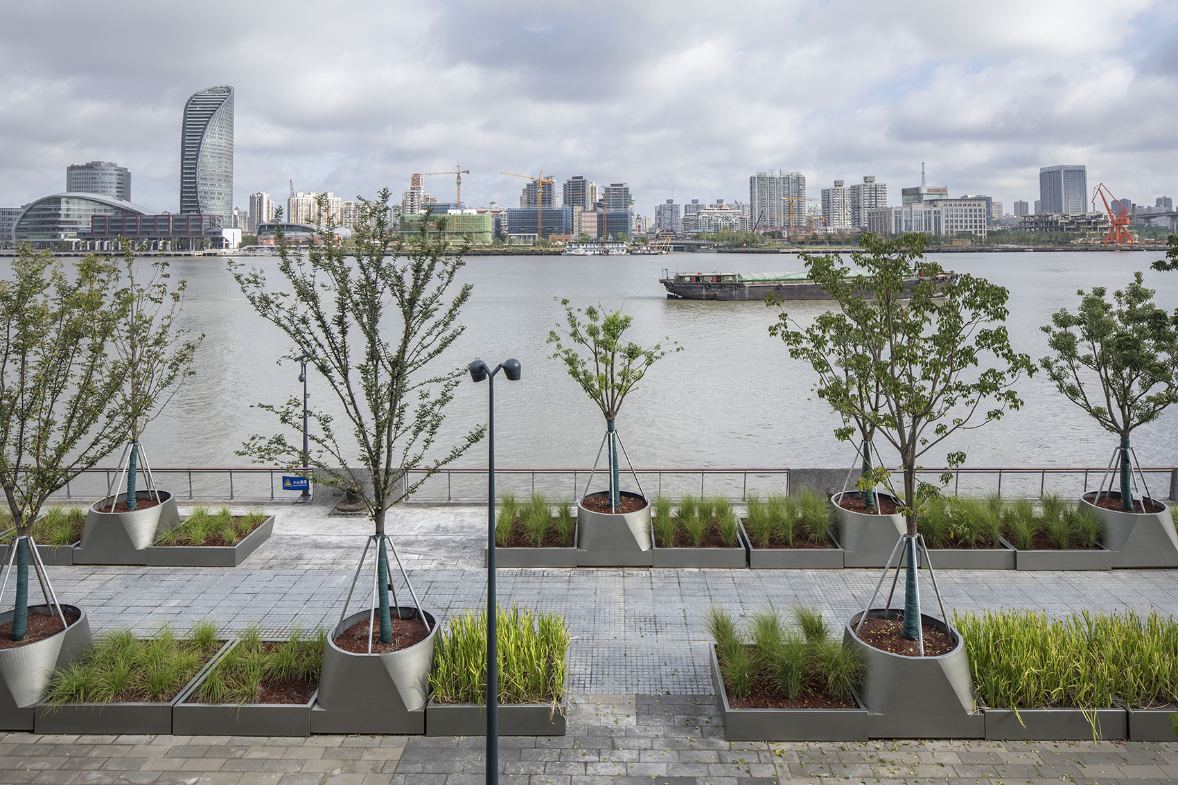 Huangpu River East Bund Riverfront Open Space Design, China by Atelier ...