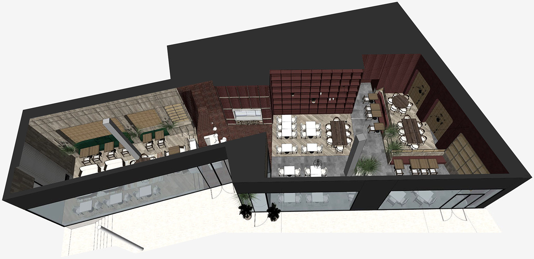 New York Burger Restaurant by Proyecto Singular - 谷德设计网