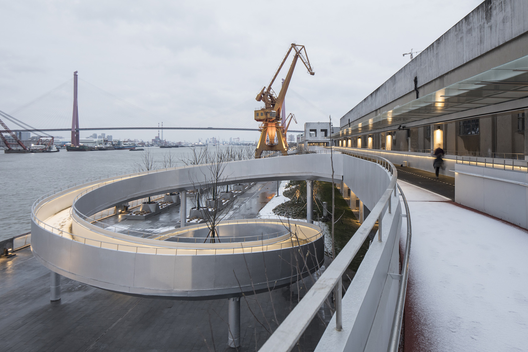 Huangpu River East Bund Riverfront Open Space Design, China by Atelier ...