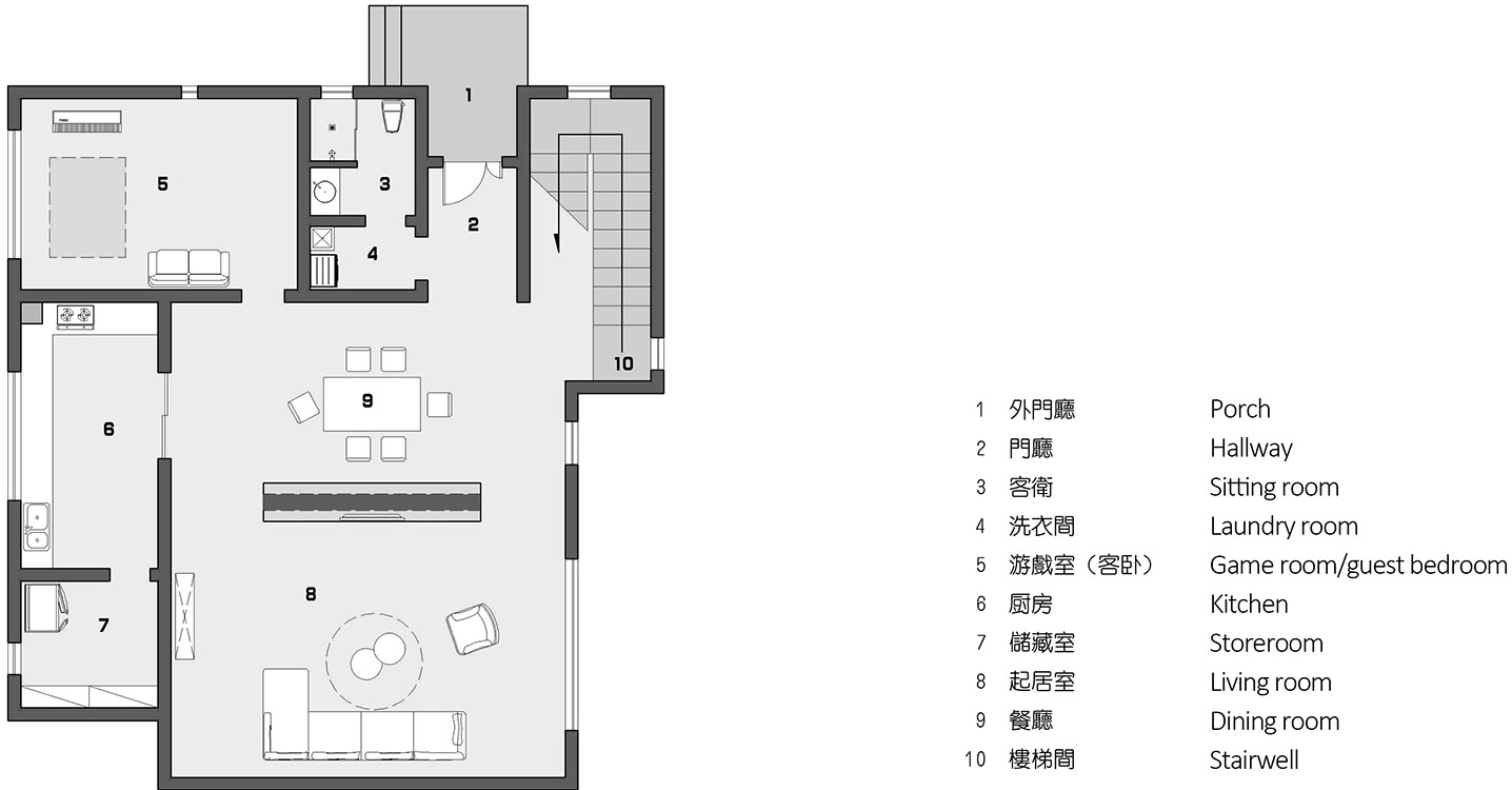 A White Hillside House by Ming Ding Spatial Art Studio - 谷德设计网