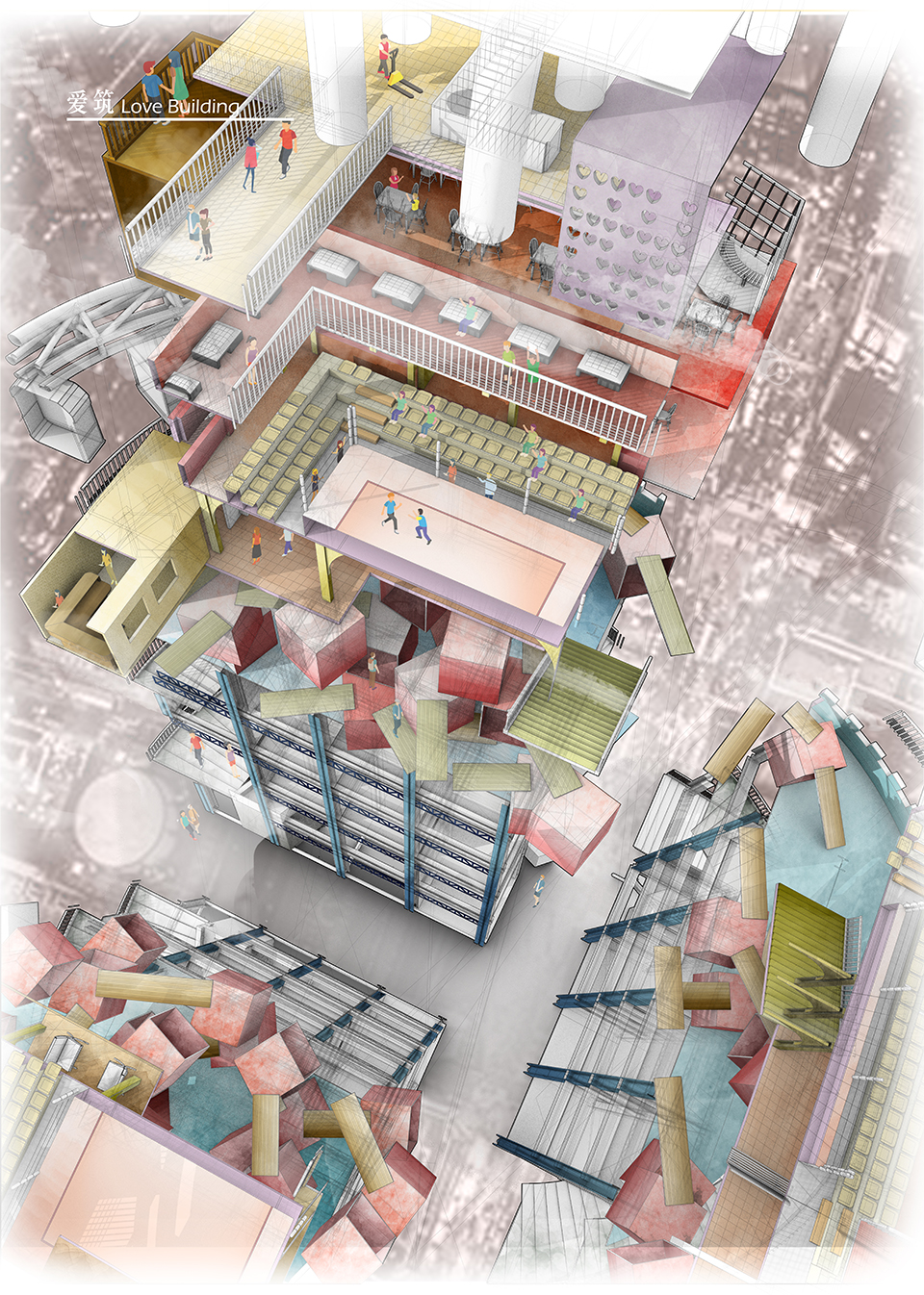 Grade Four High-Rise building architectural design course in Hebei ...