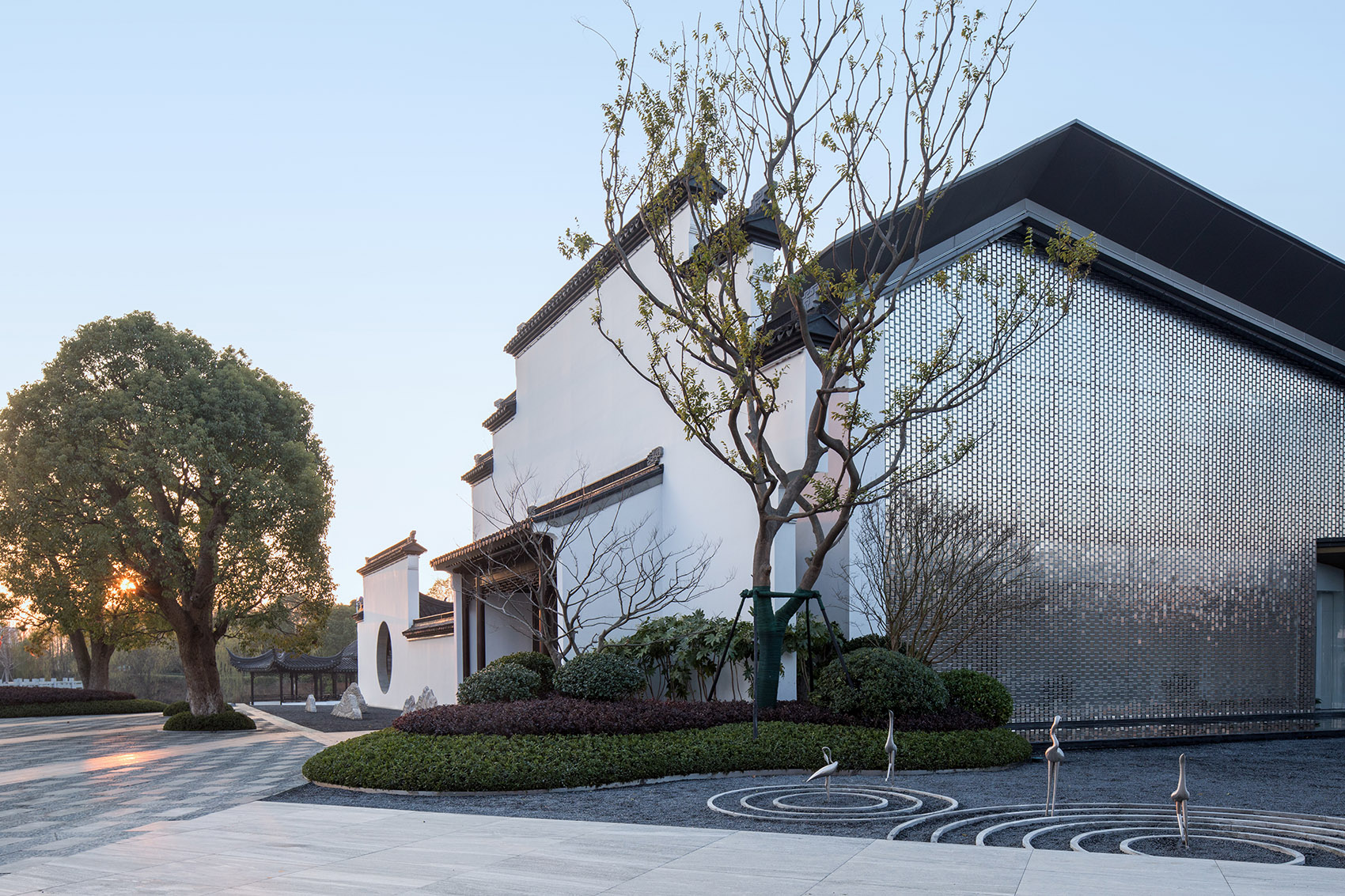 Design of Complementary Building in Qin Lake Scenic Area, China by ...