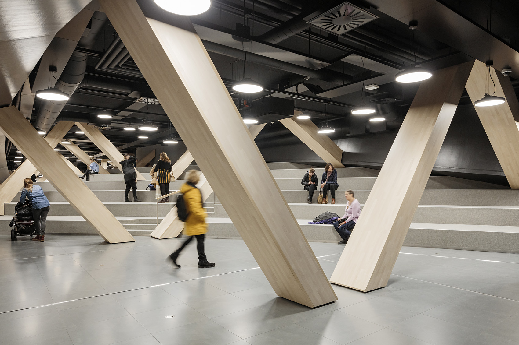 Helsinki Central Library Oodi by ALA Architects - 谷德设计网