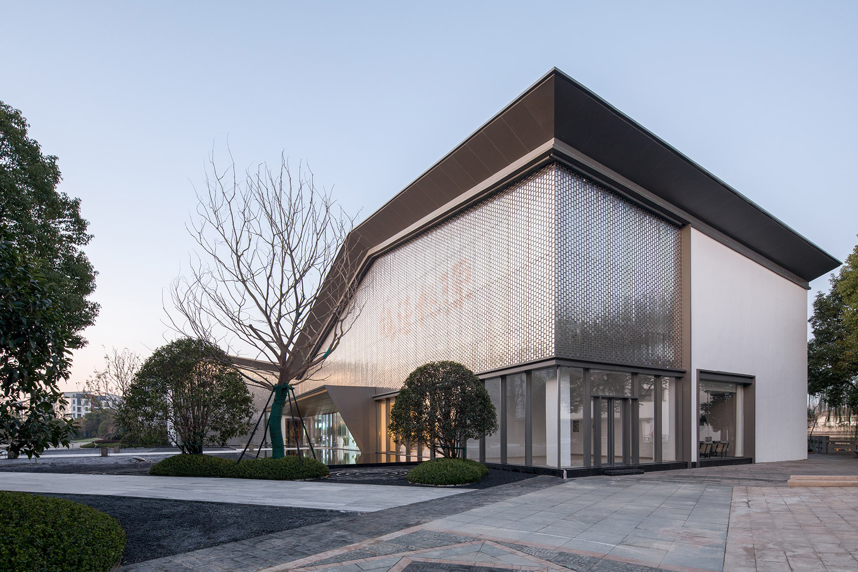 Design of Complementary Building in Qin Lake Scenic Area, China by ...