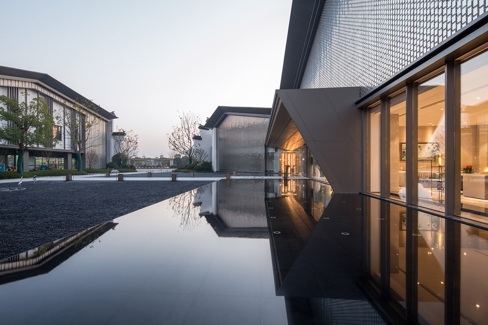 Design of Complementary Building in Qin Lake Scenic Area, China by ...