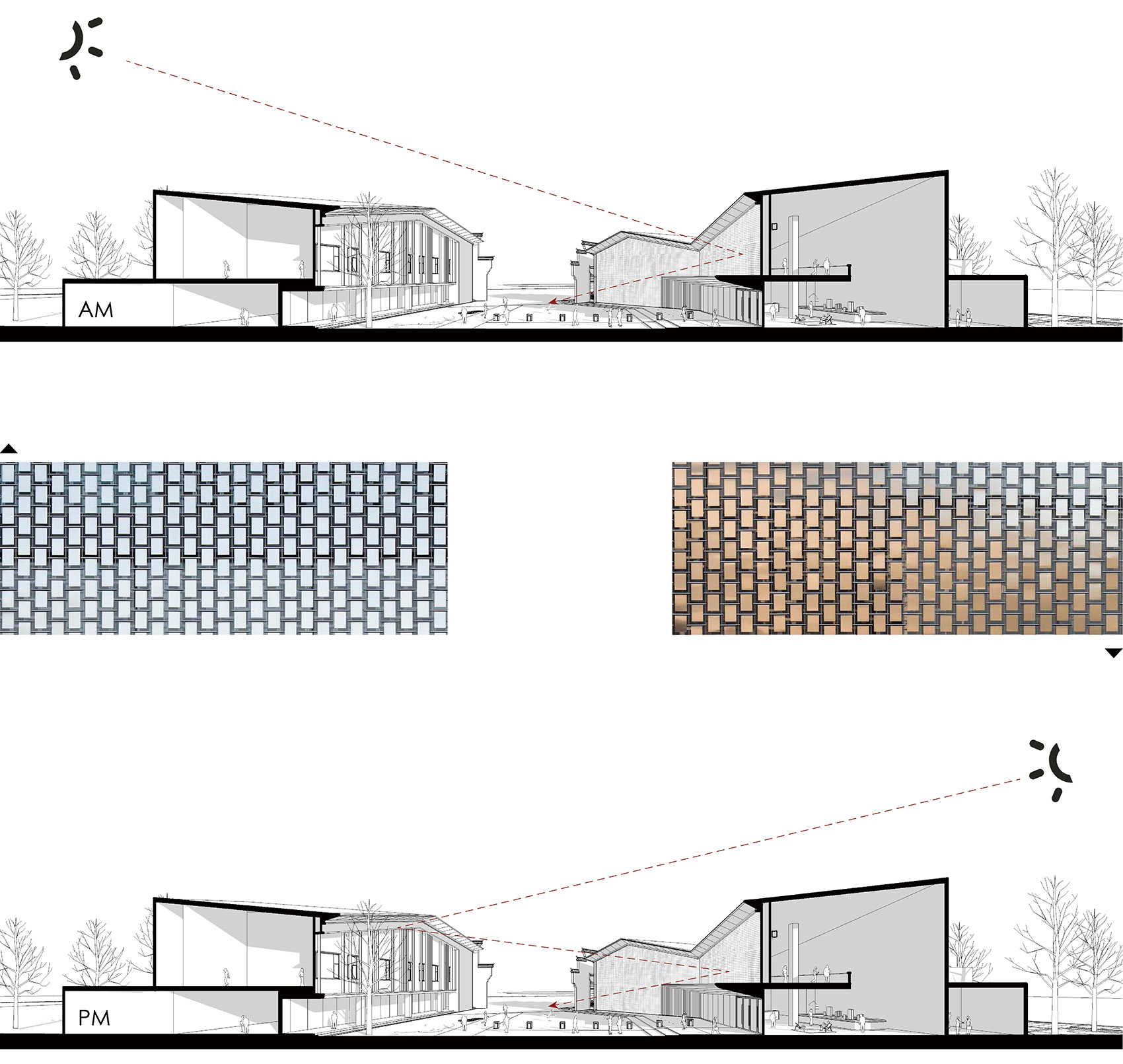 Design of Complementary Building in Qin Lake Scenic Area, China by ...