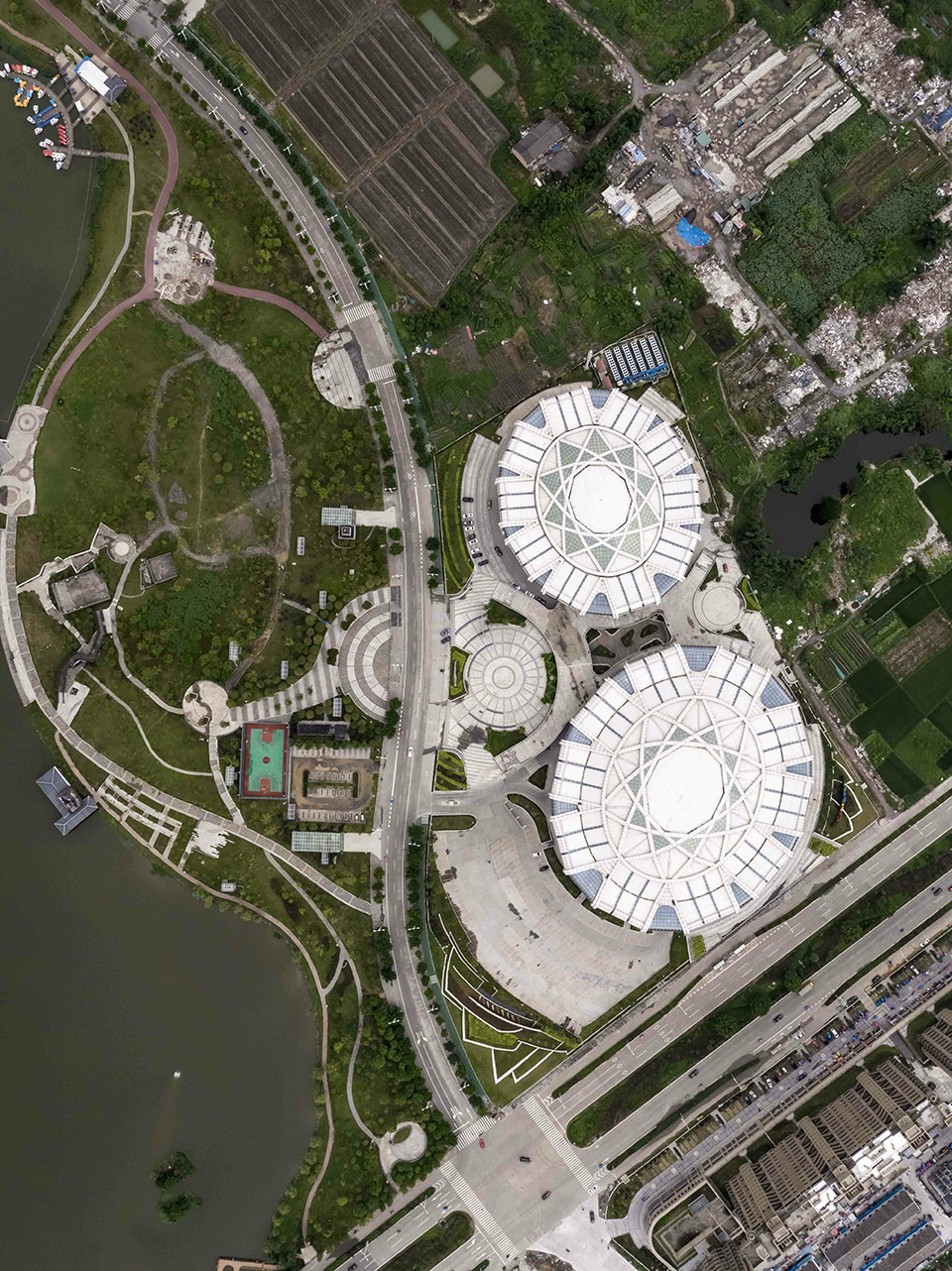 Cangnan Sports Center, China by CSADI (Hainan China-Architectural ...