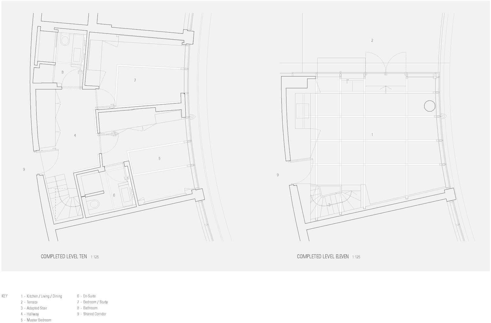 levels ten + eleven by con form architects - 谷德设计网