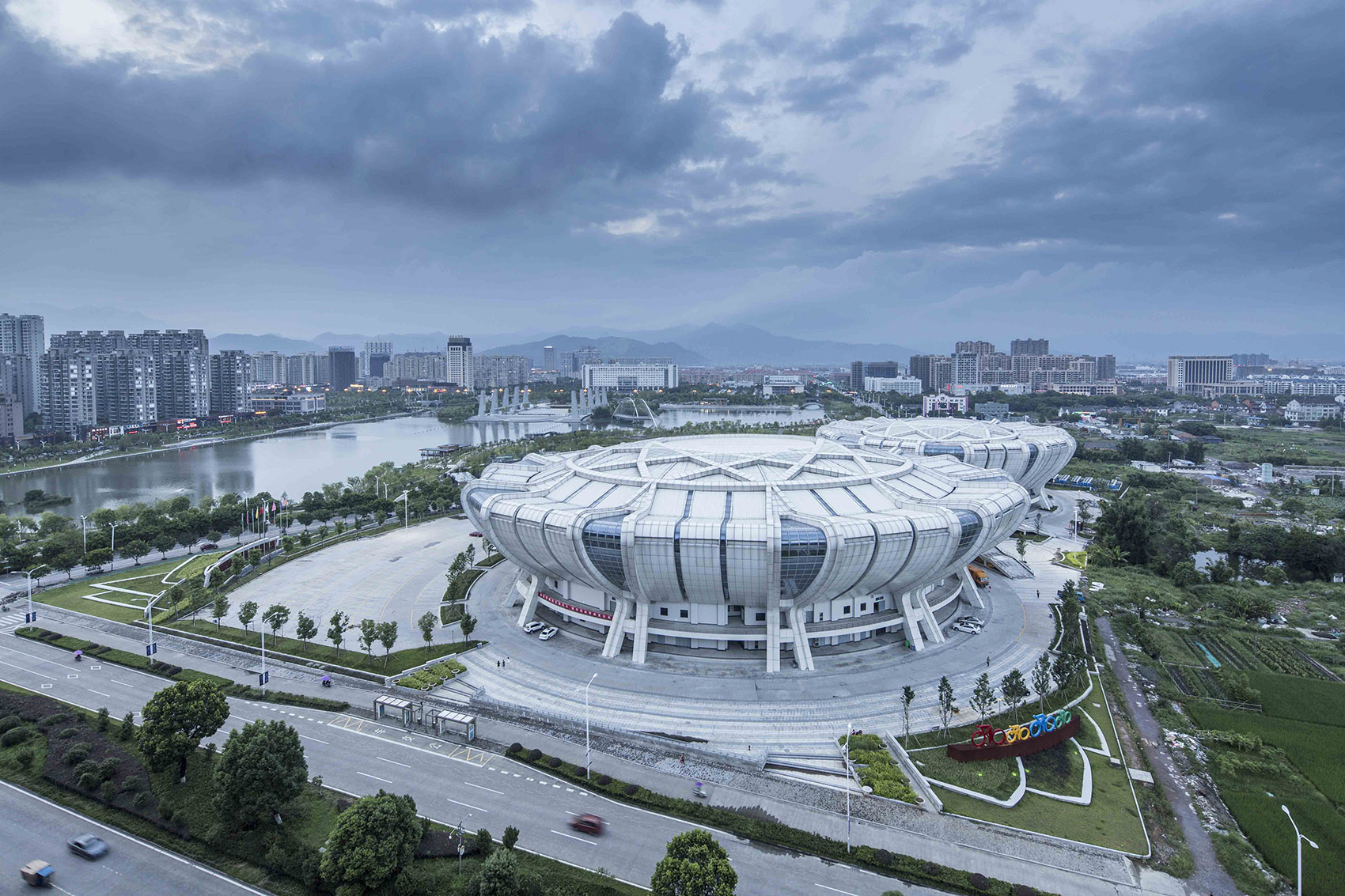 Cangnan Sports Center, China by CSADI (Hainan China-Architectural ...