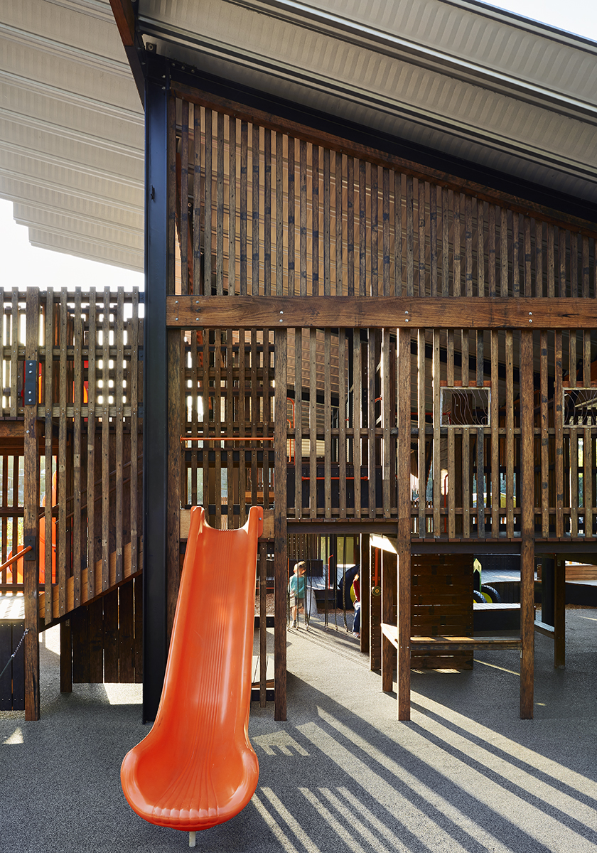 Eltham North Playground by Gardiner Architects - 谷德设计网
