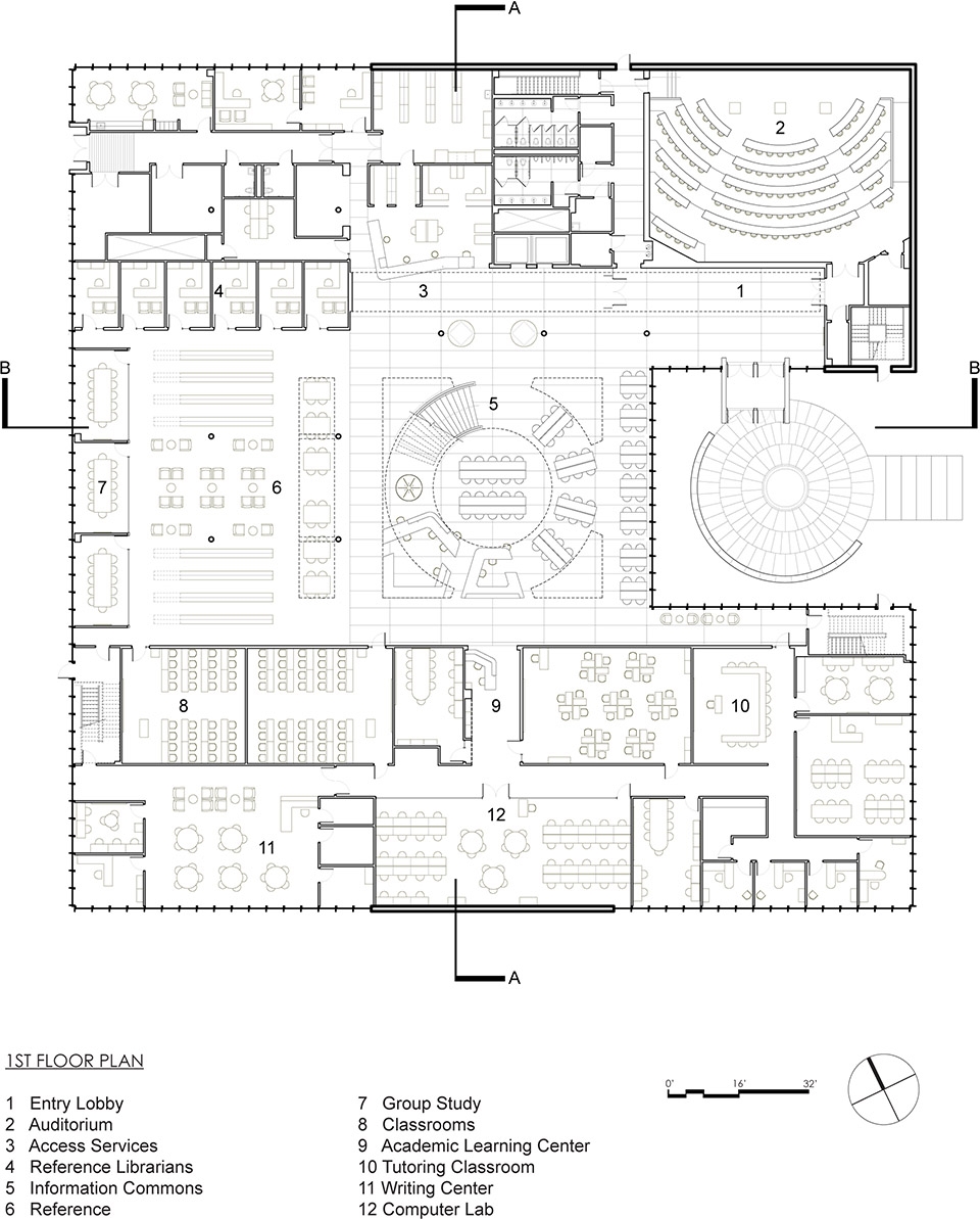 Learning Resource Center by ikon.5 architects - 谷德设计网