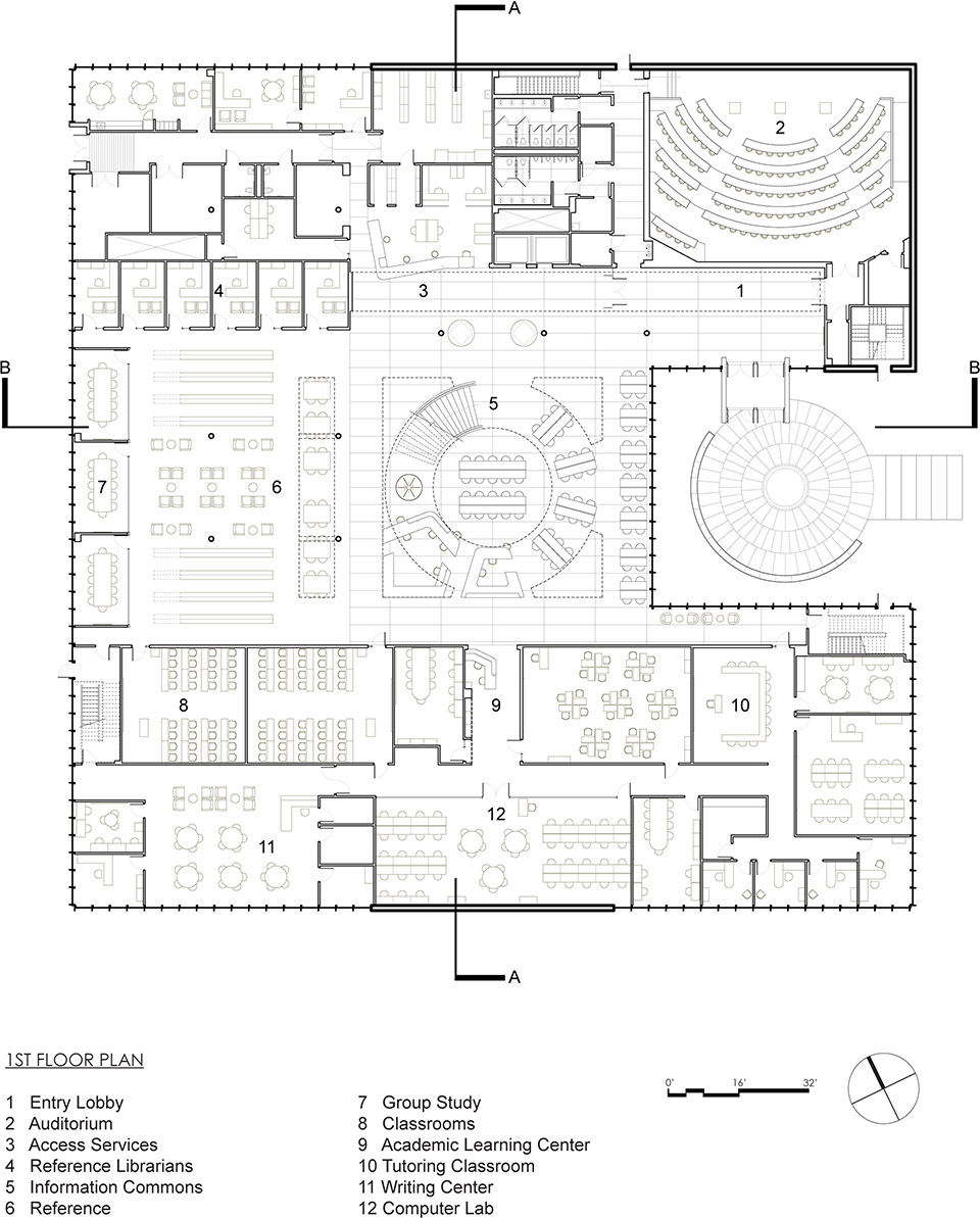 Learning Resource Center by ikon.5 architects - 谷德设计网