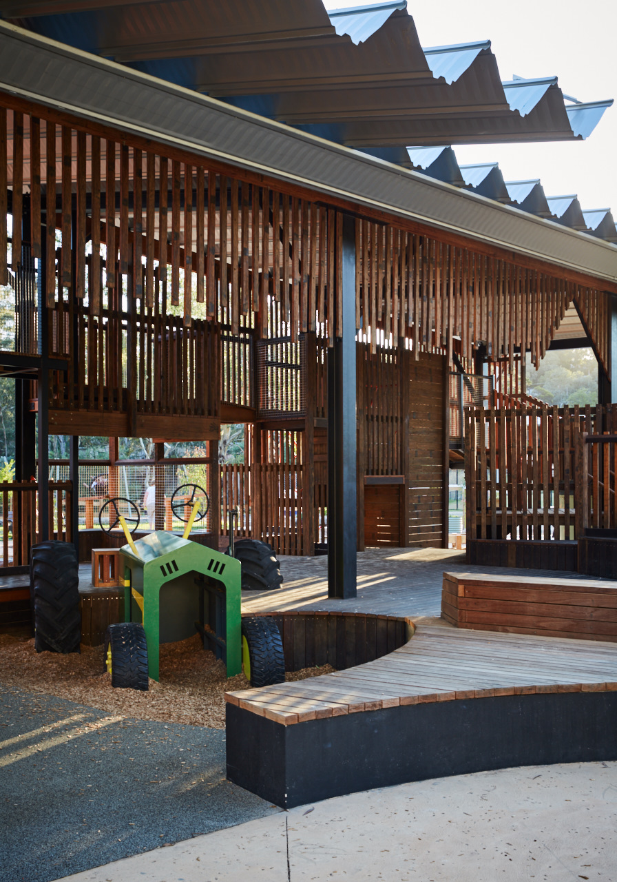 Eltham North Playground by Gardiner Architects - 谷德设计网