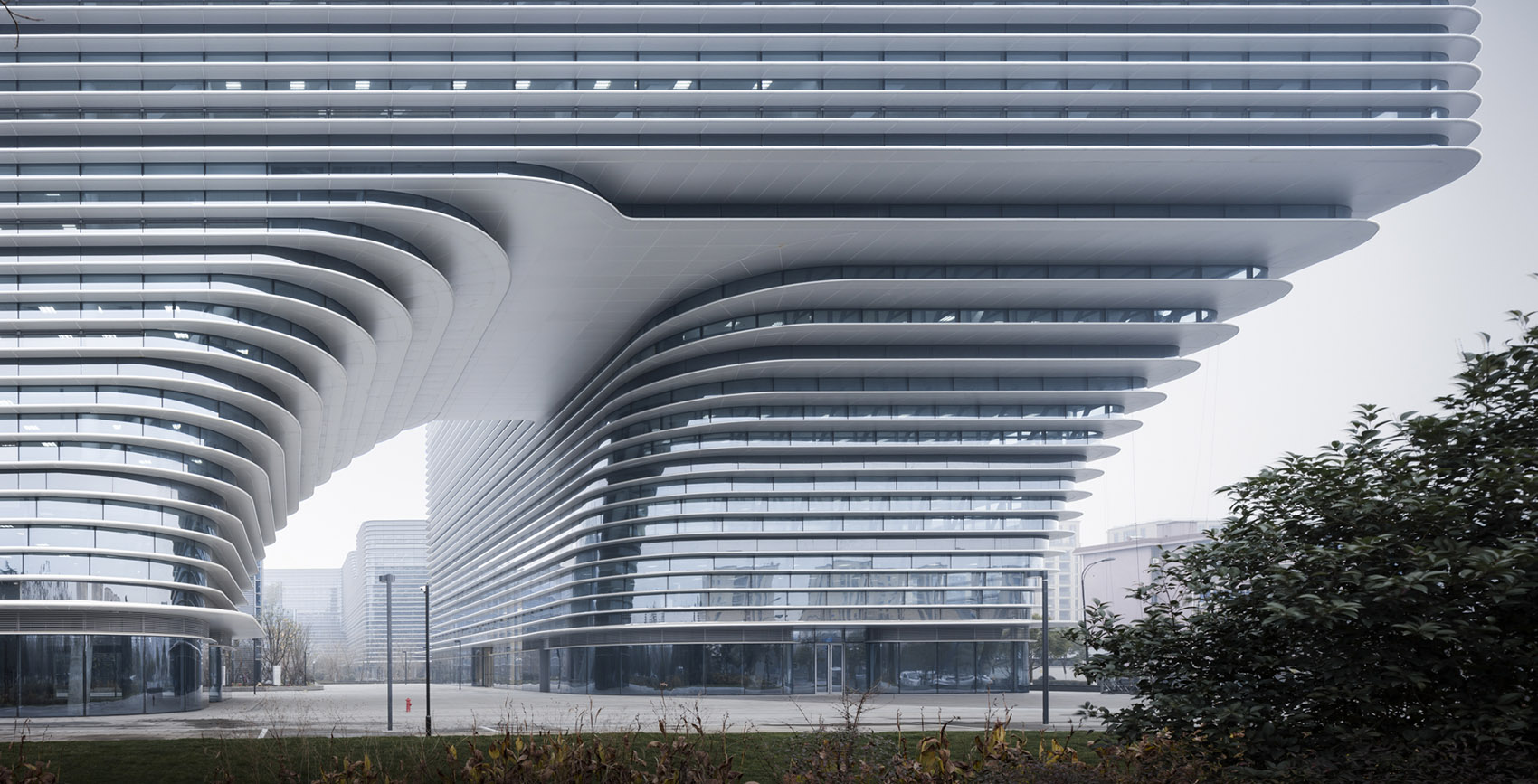Construction Records of Hangzhou Xixi Green Office Complex, China by ...