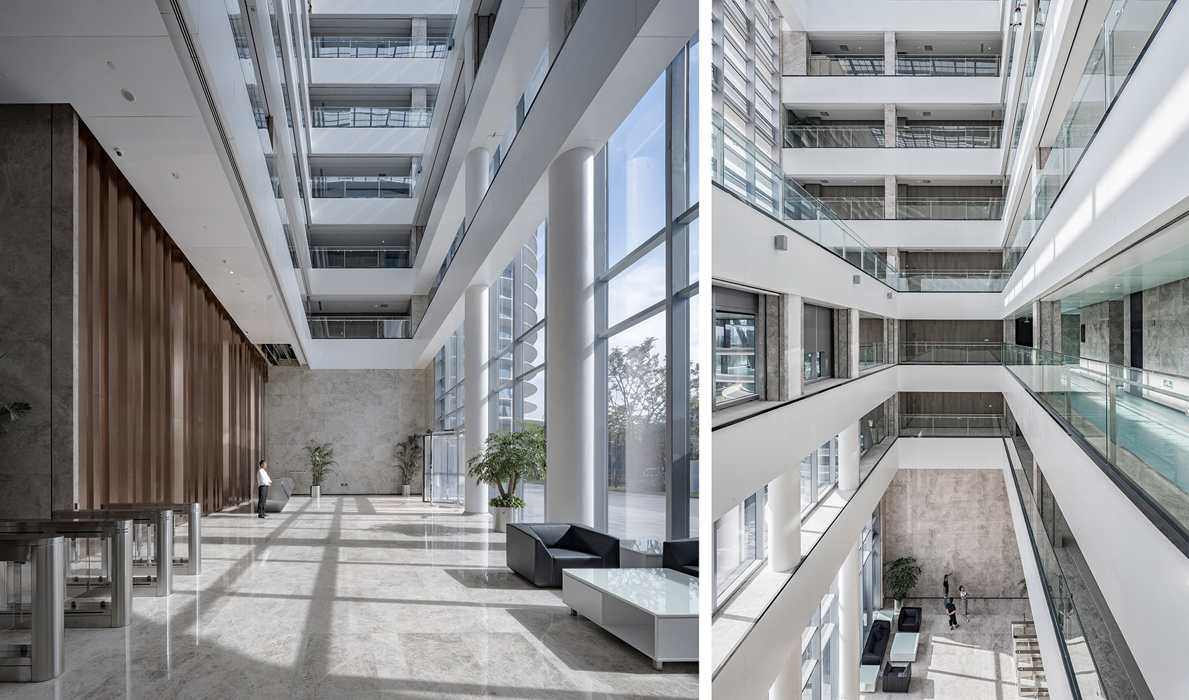 Construction Records of Hangzhou Xixi Green Office Complex, China by ...