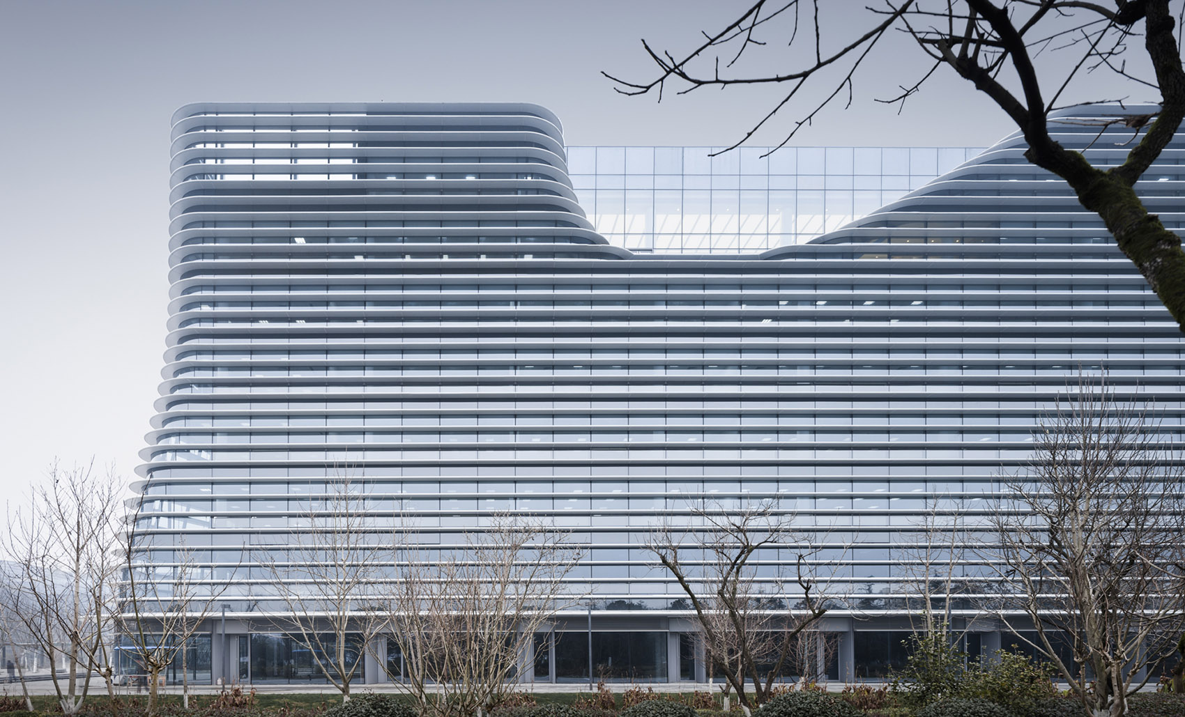 Construction Records of Hangzhou Xixi Green Office Complex, China by ...