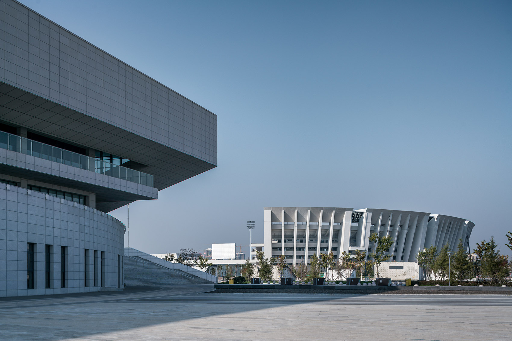 Olympic Sports Center Of Pingdu Qingdao, China by Shanghai Jiaotong ...