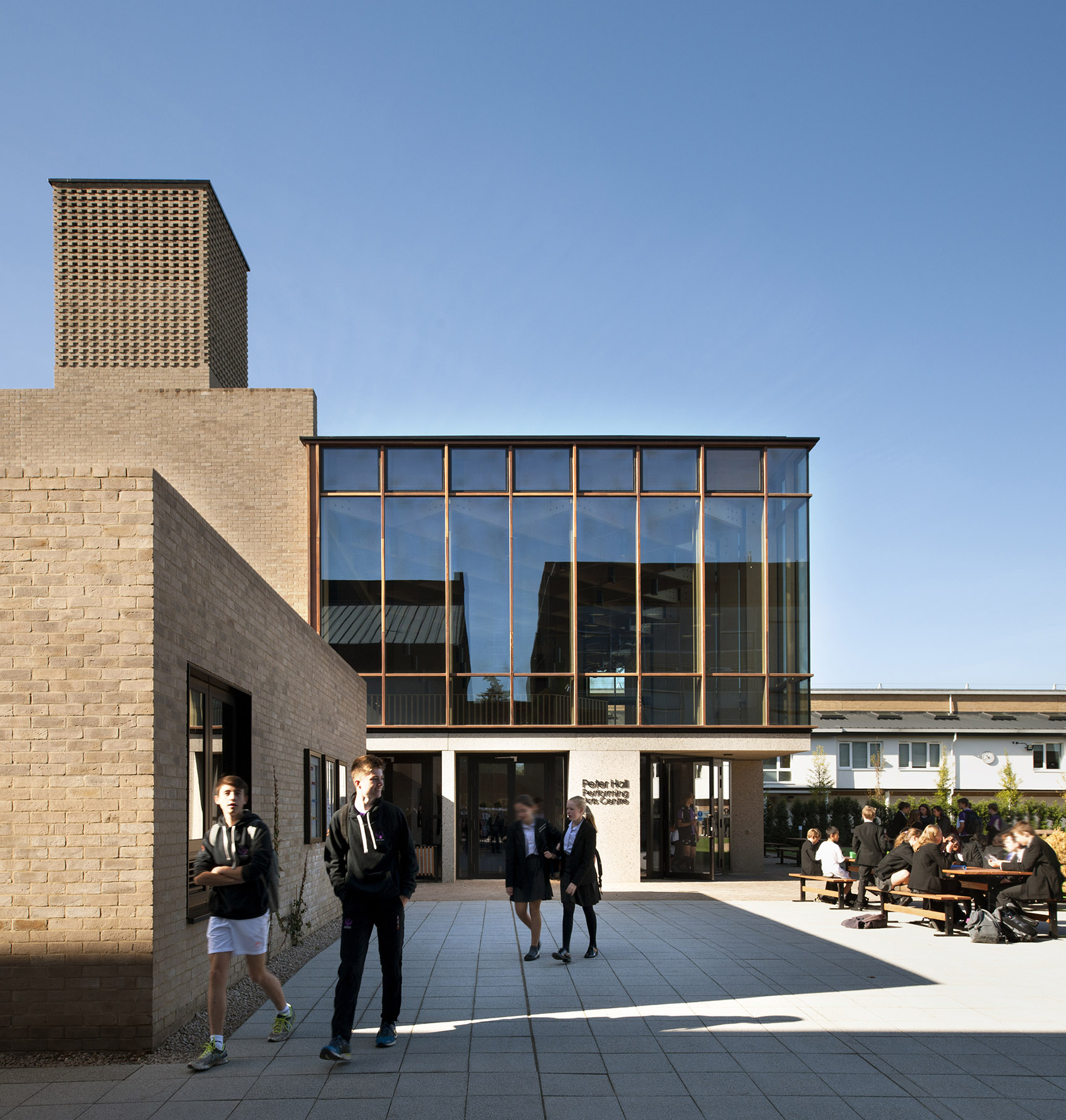 Peter Hall Performing Arts Centre at The Perse School by Haworth ...