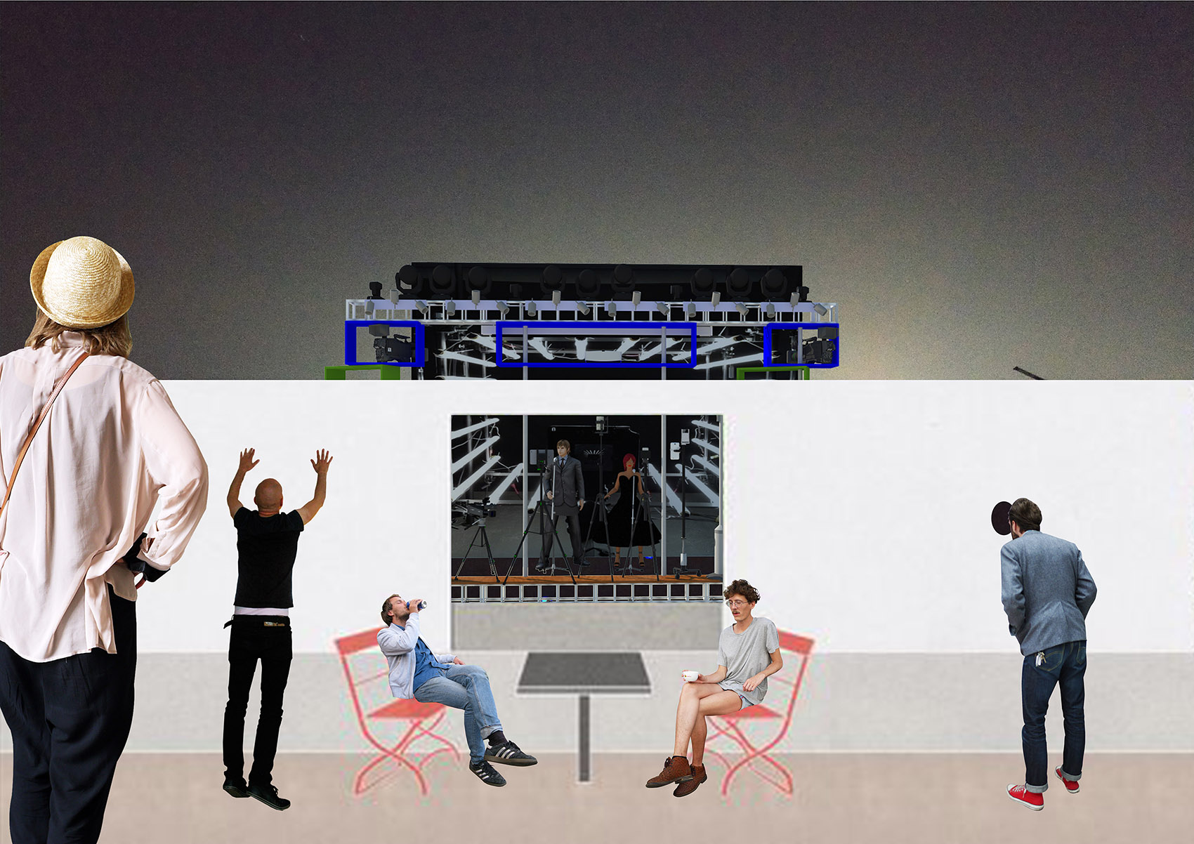 Urban Research: The Gaps of Public Space by Monolith Architects - 谷德设计网