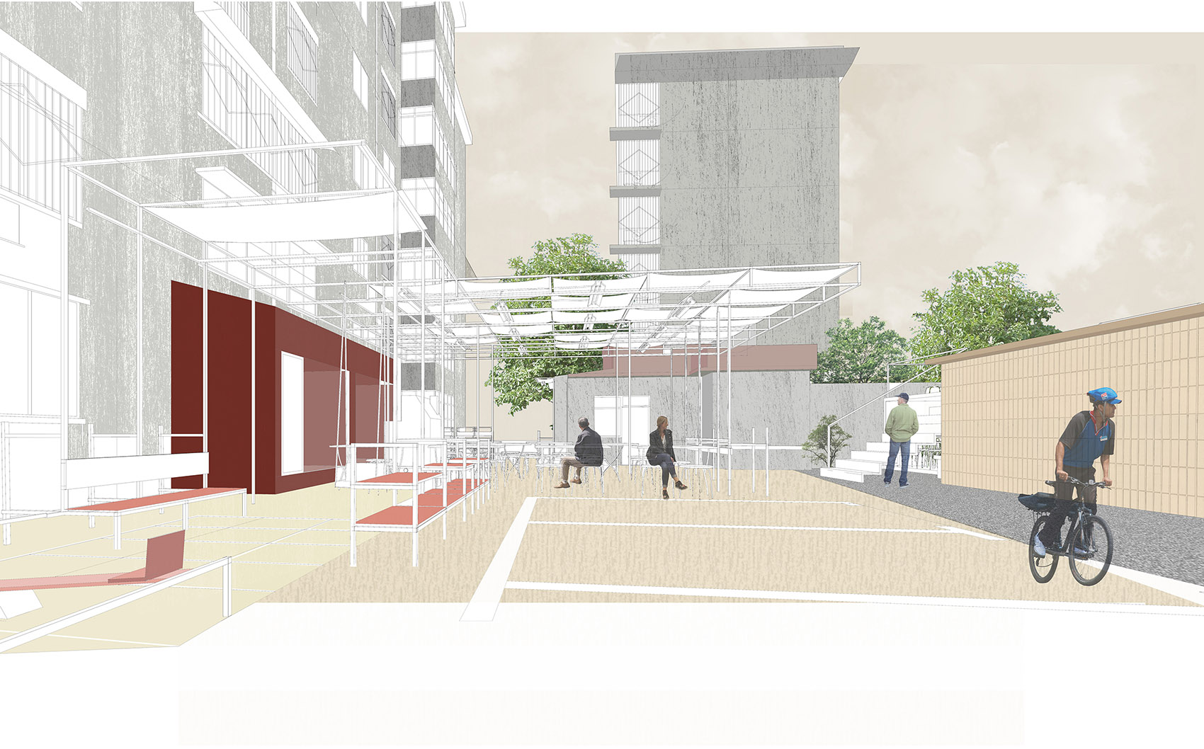 Urban Research: The Gaps of Public Space by Monolith Architects - 谷德设计网