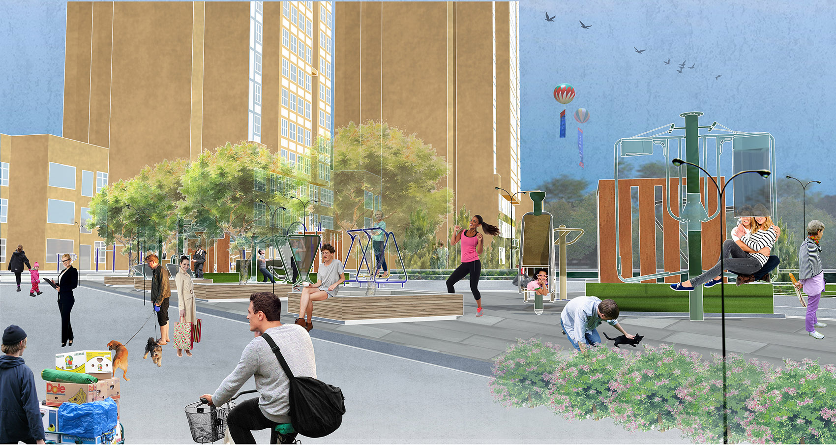 Urban Research: The Gaps of Public Space by Monolith Architects - 谷德设计网