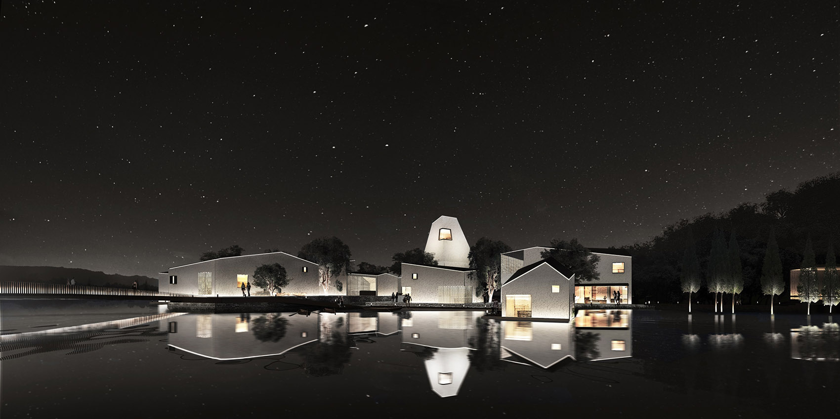 Yun Shang Xi Tang Wetland Resort Complex, China by IAPA - 谷德设计网