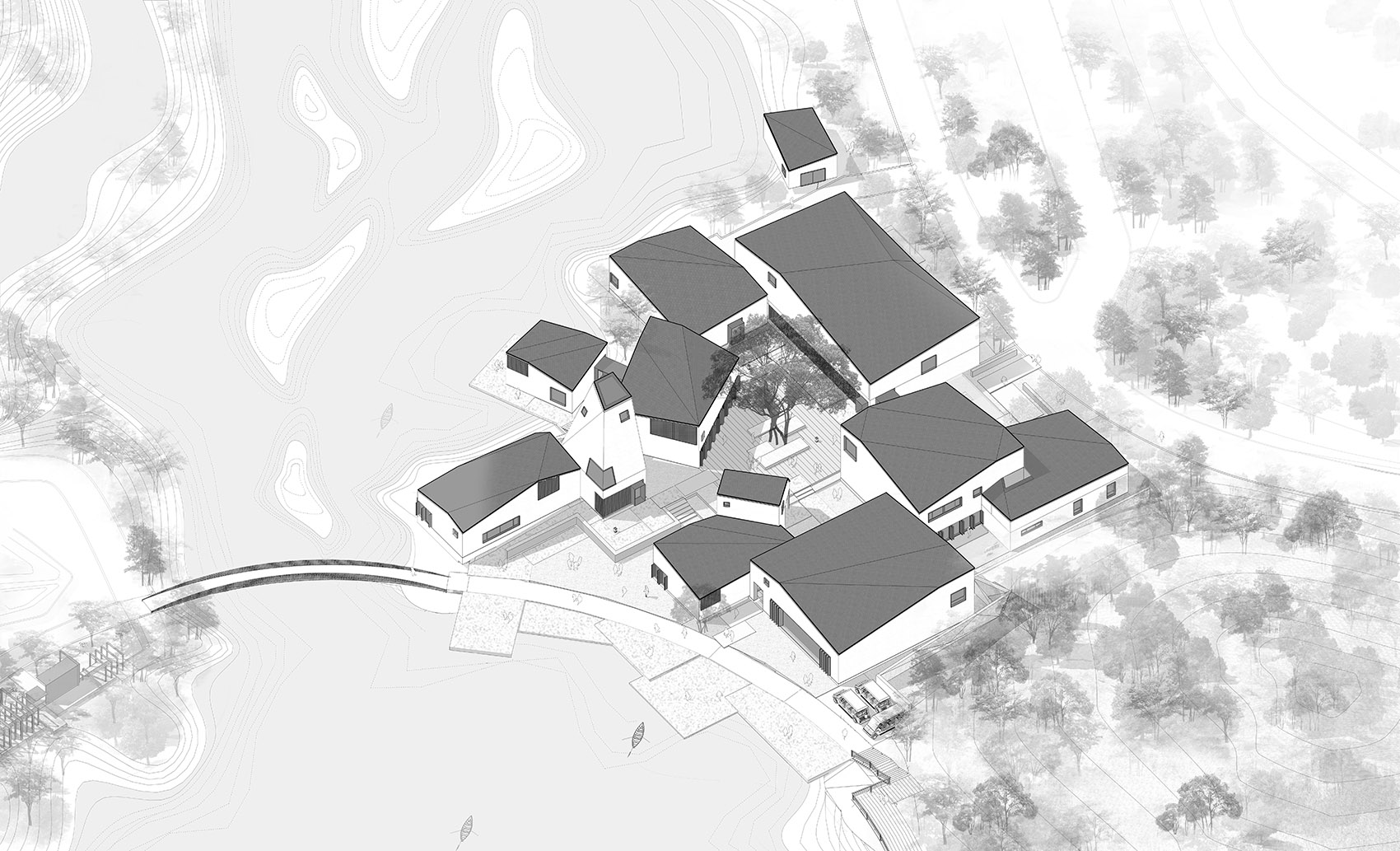 Yun Shang Xi Tang Wetland Resort Complex, China by IAPA - 谷德设计网