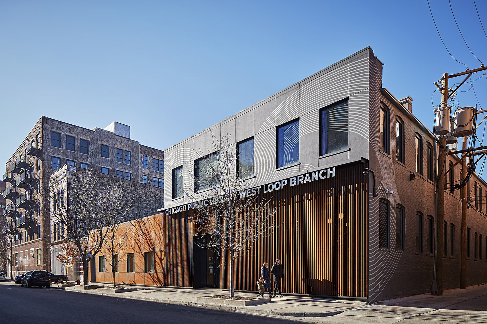 Chicago Public Library West Loop Branch by SOM - 谷德设计网