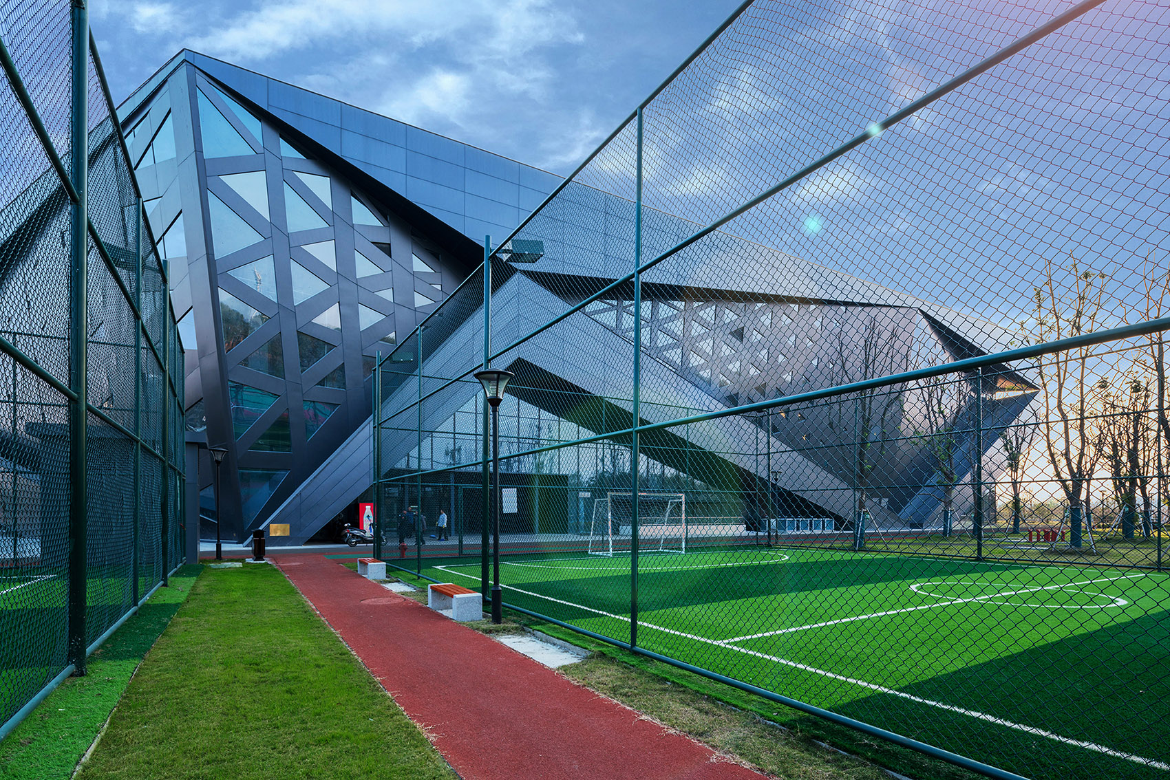 Yangzhou Southern Sports Park, China by PT Architecture Design - 谷德设计网