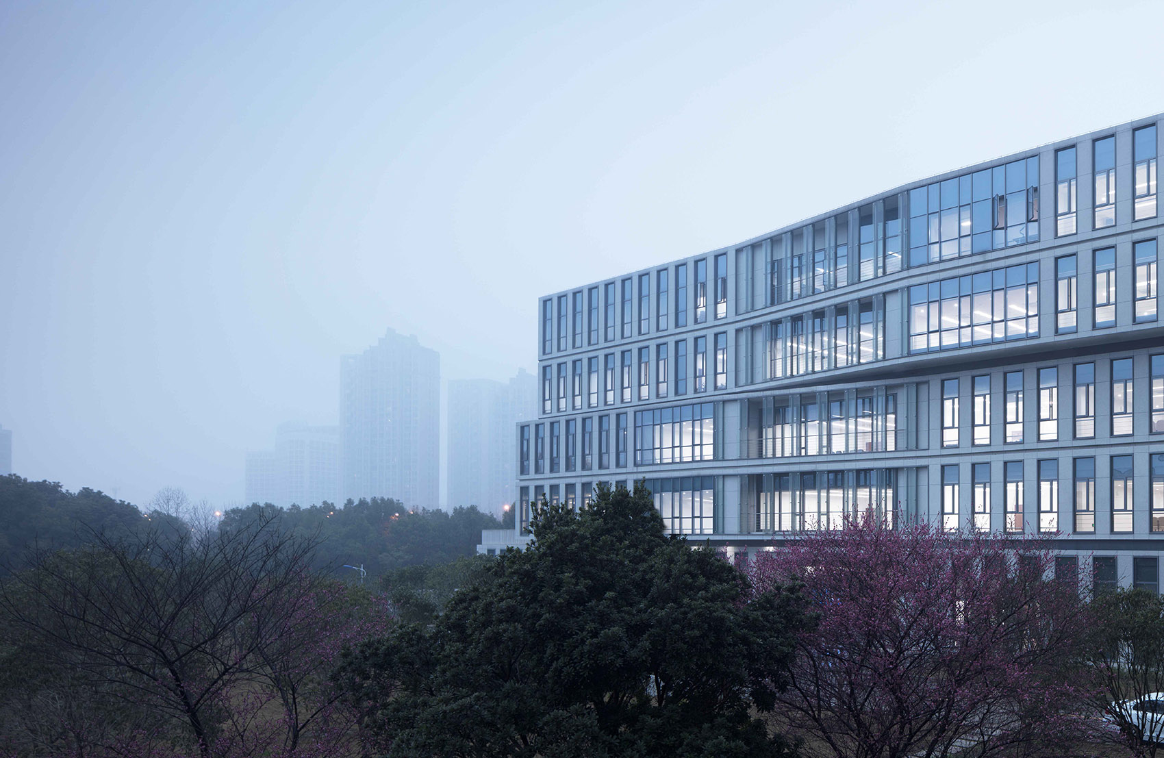 Complex Building of Zhejiang University Ningbo Institute of Technology ...