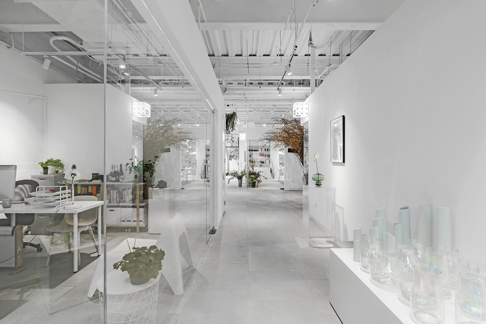J & J Floristry Space in Chengdu, China by GE: Studio - 谷德设计网