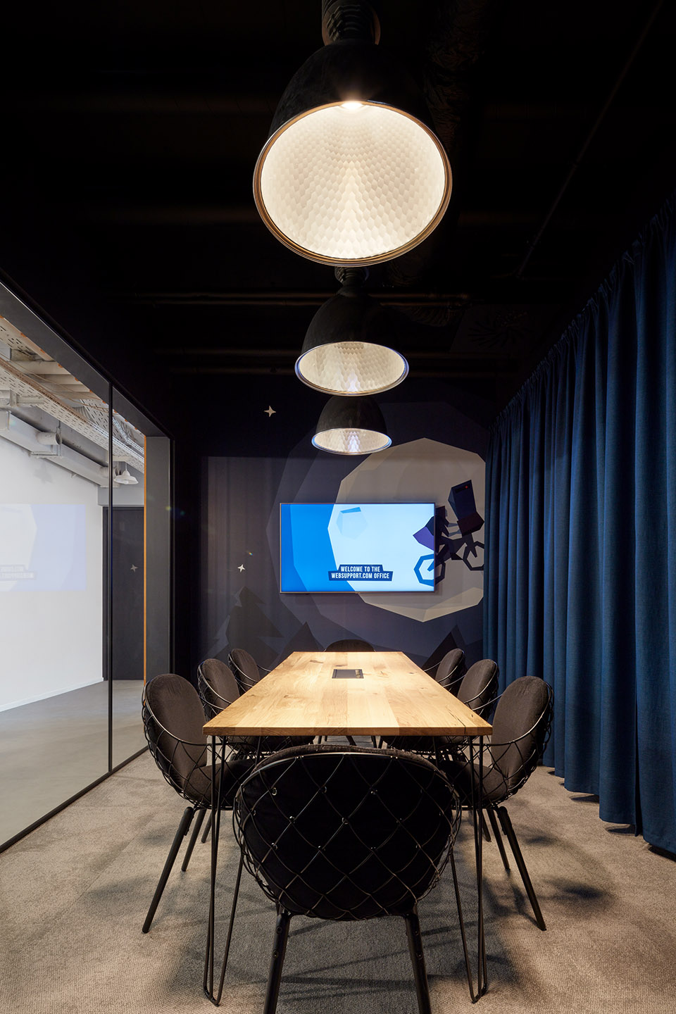 Office interior design for IT company WebSupport by Studio Perspektiv s ...