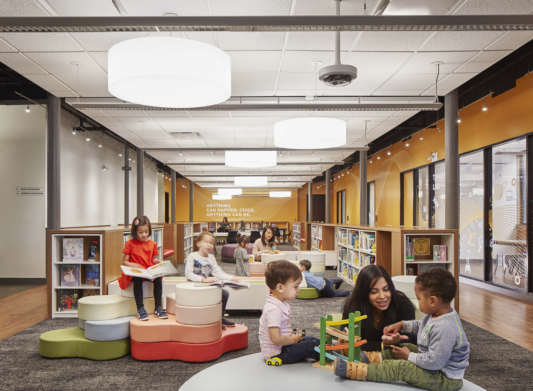 Chicago Public Library West Loop Branch by SOM - 谷德设计网