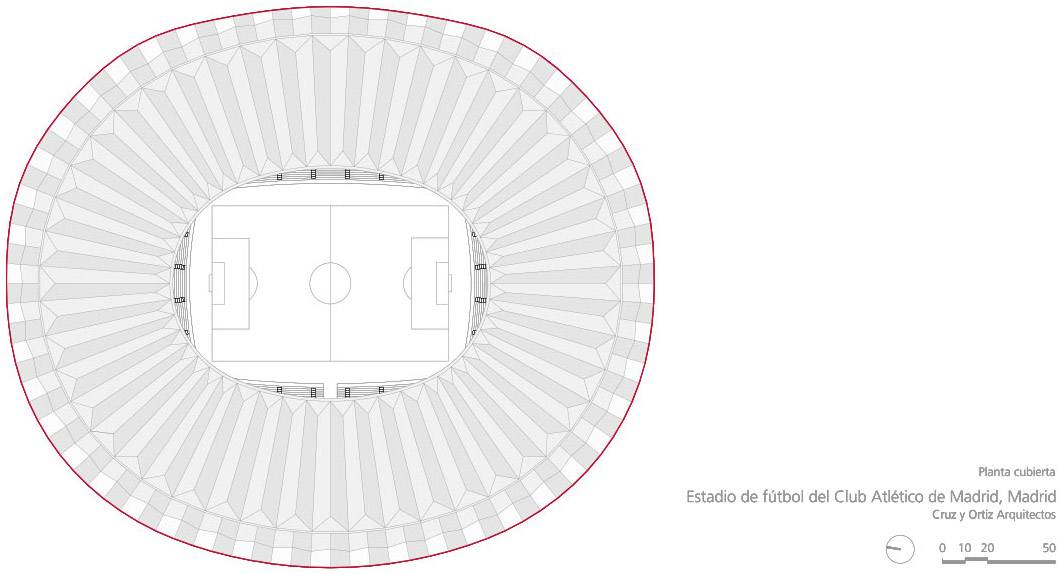 ‘Wanda Metropolitano’ Football Stadium, Madrid by Cruz y Ortiz ...